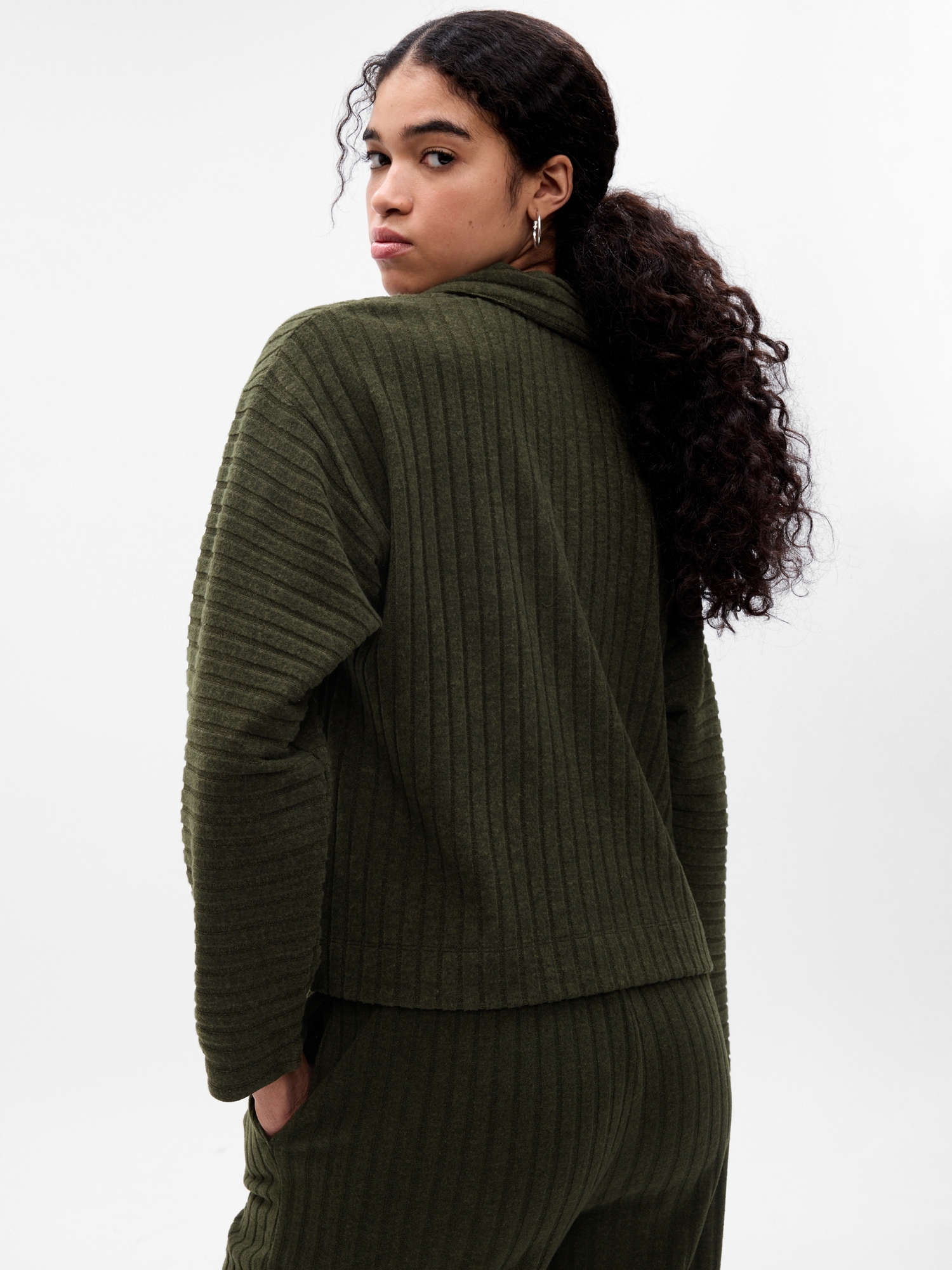 Cozy Rib Henley PJ T-Shirt | Gap