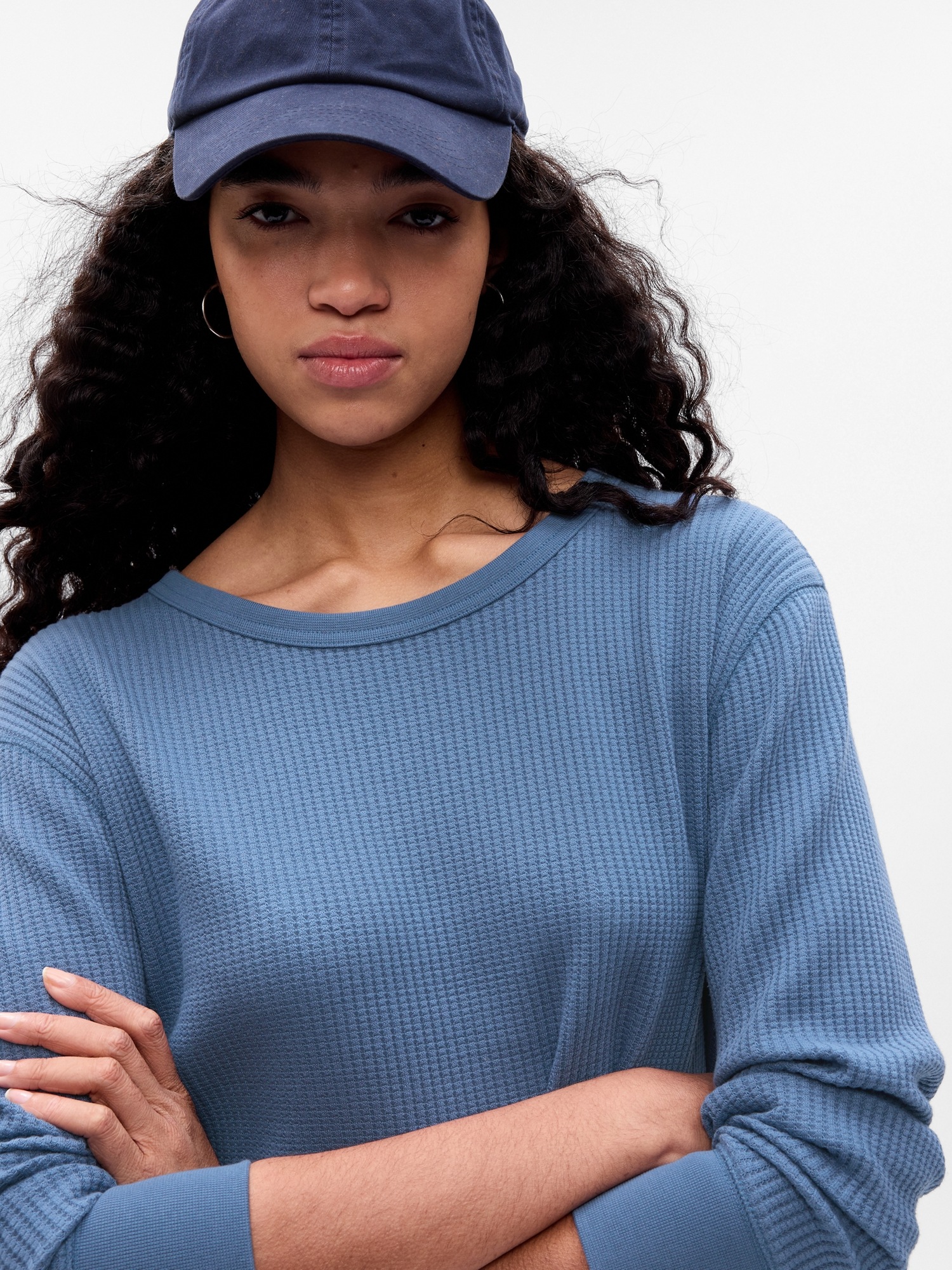 Waffle Crewneck T Shirt Gap Waffle Crewneck T Shirt Gap
