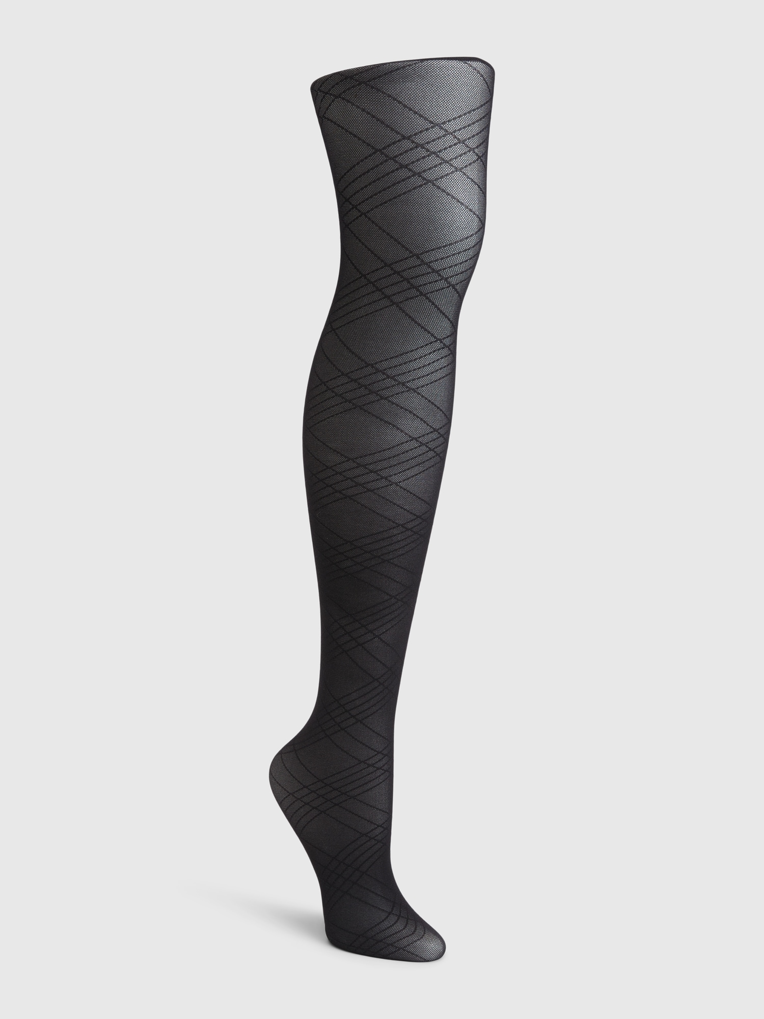 Sheer Criss Cross Tights Gap