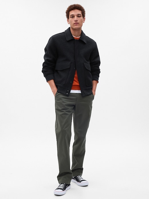 Wool Patch-Pocket Jacket | Gap