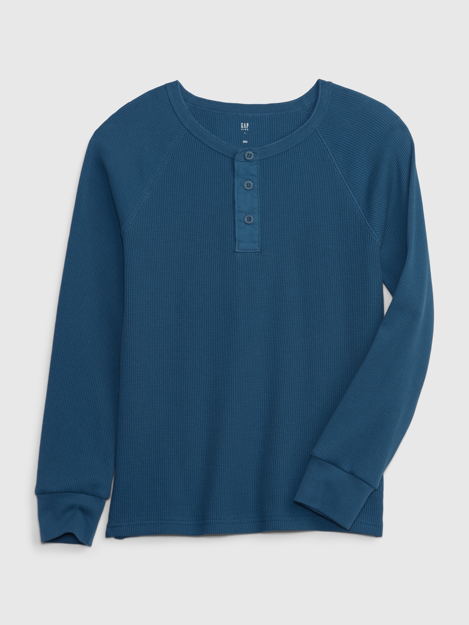 Kids Waffle Henley T-Shirt | Gap