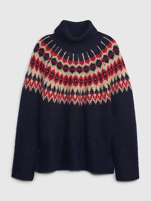 24/7 Split-Hem Fair Isle Sweater | Gap