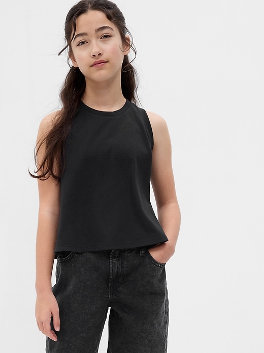 Kids 100% Organic Cotton Swing Tank Top | Gap