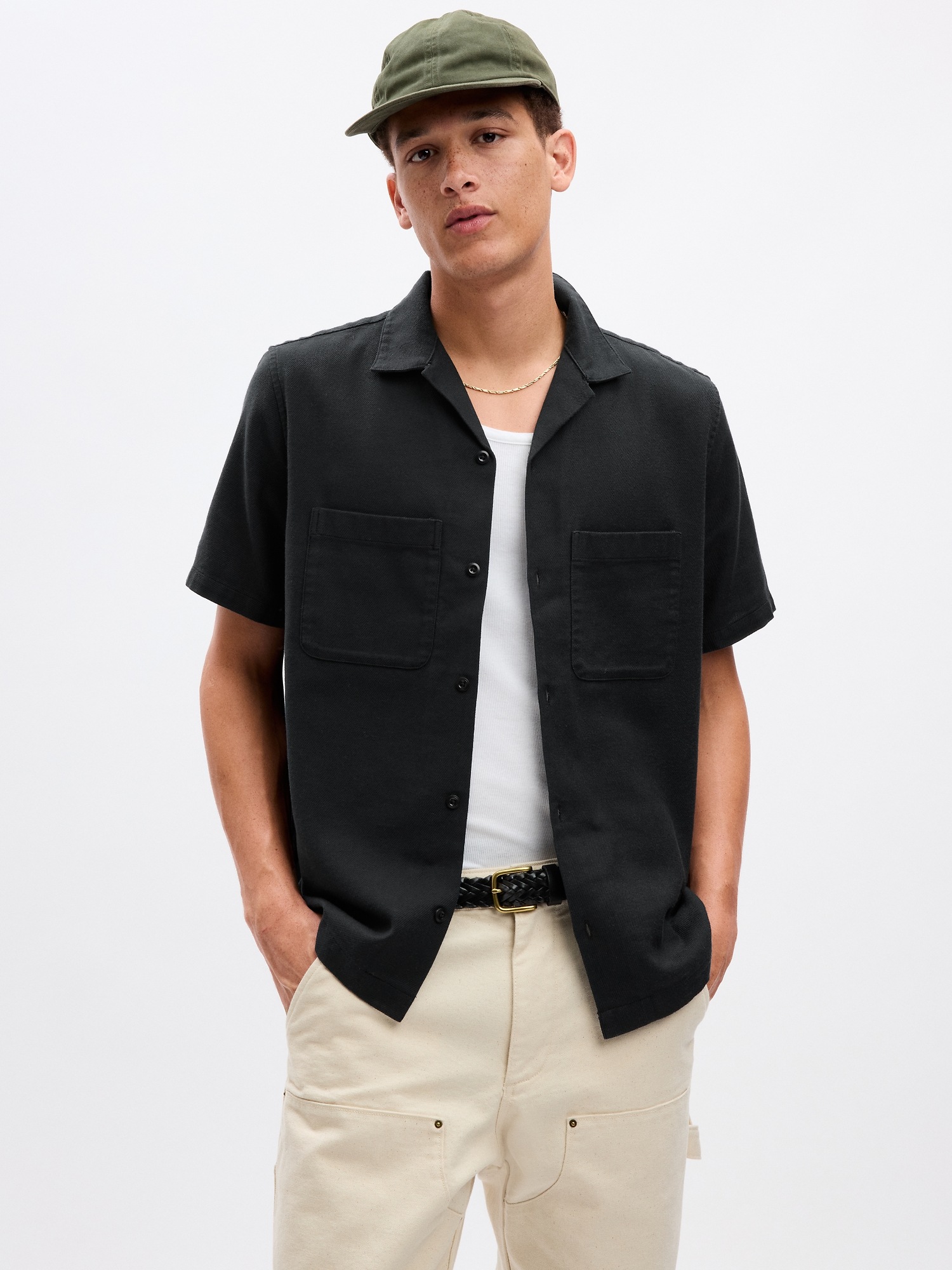 Twill Utility Shirt | Gap