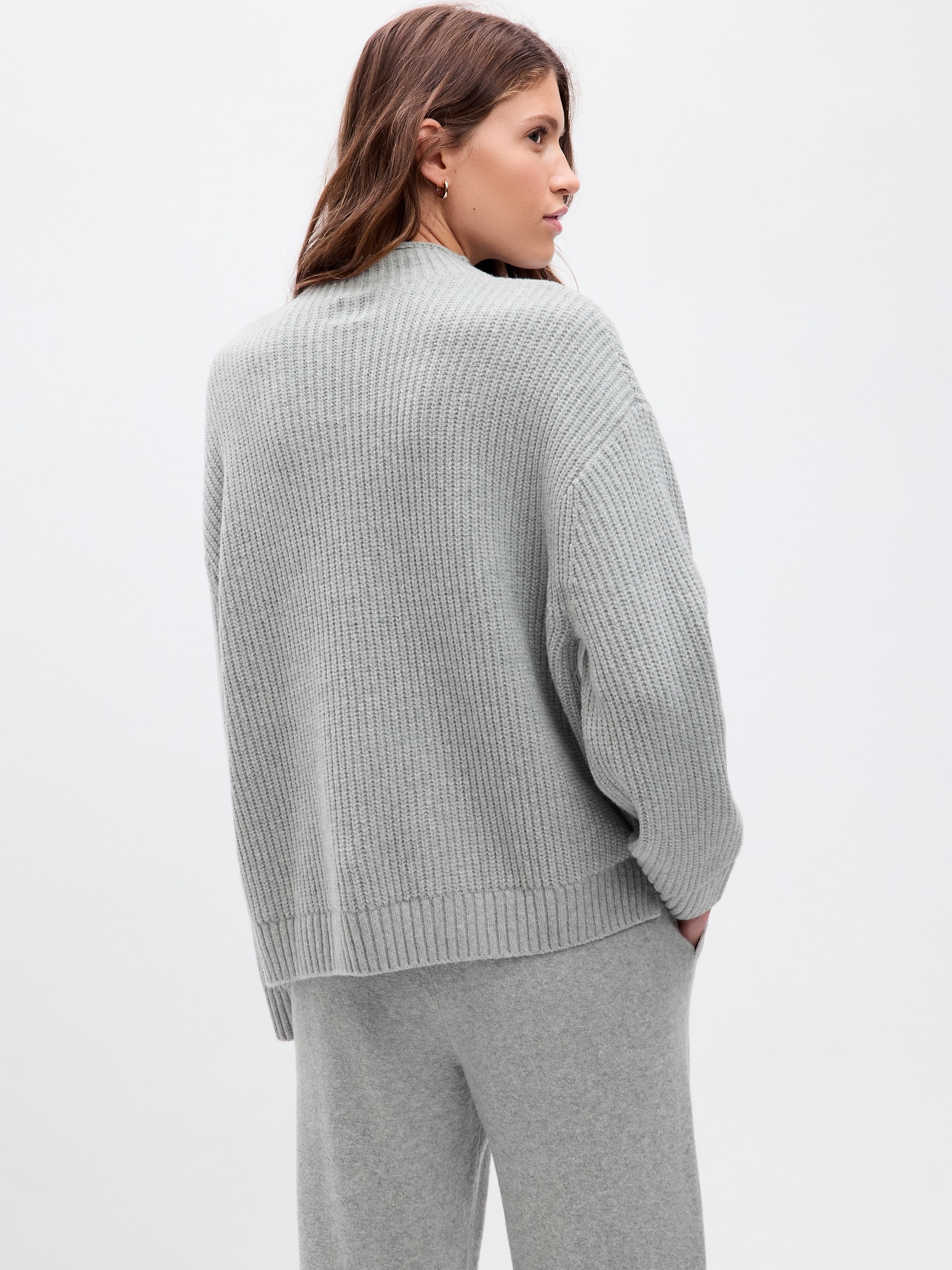 CashSoft Funnel Neck Oversized Sweater | Gap