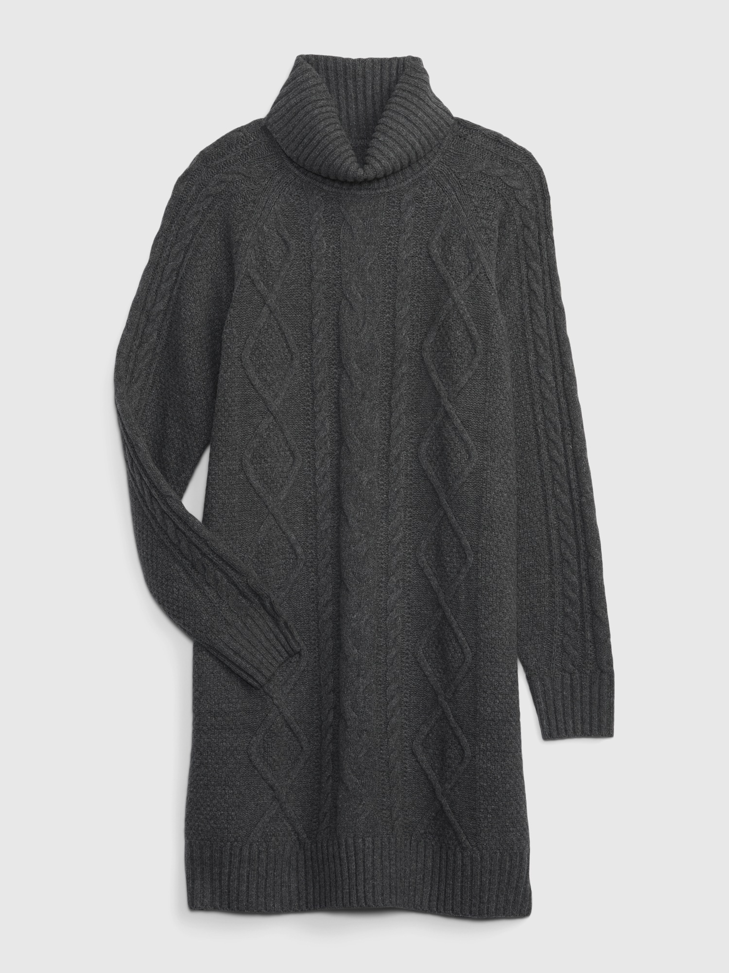 CashSoft Cable-Knit Mini Sweater Dress | Gap