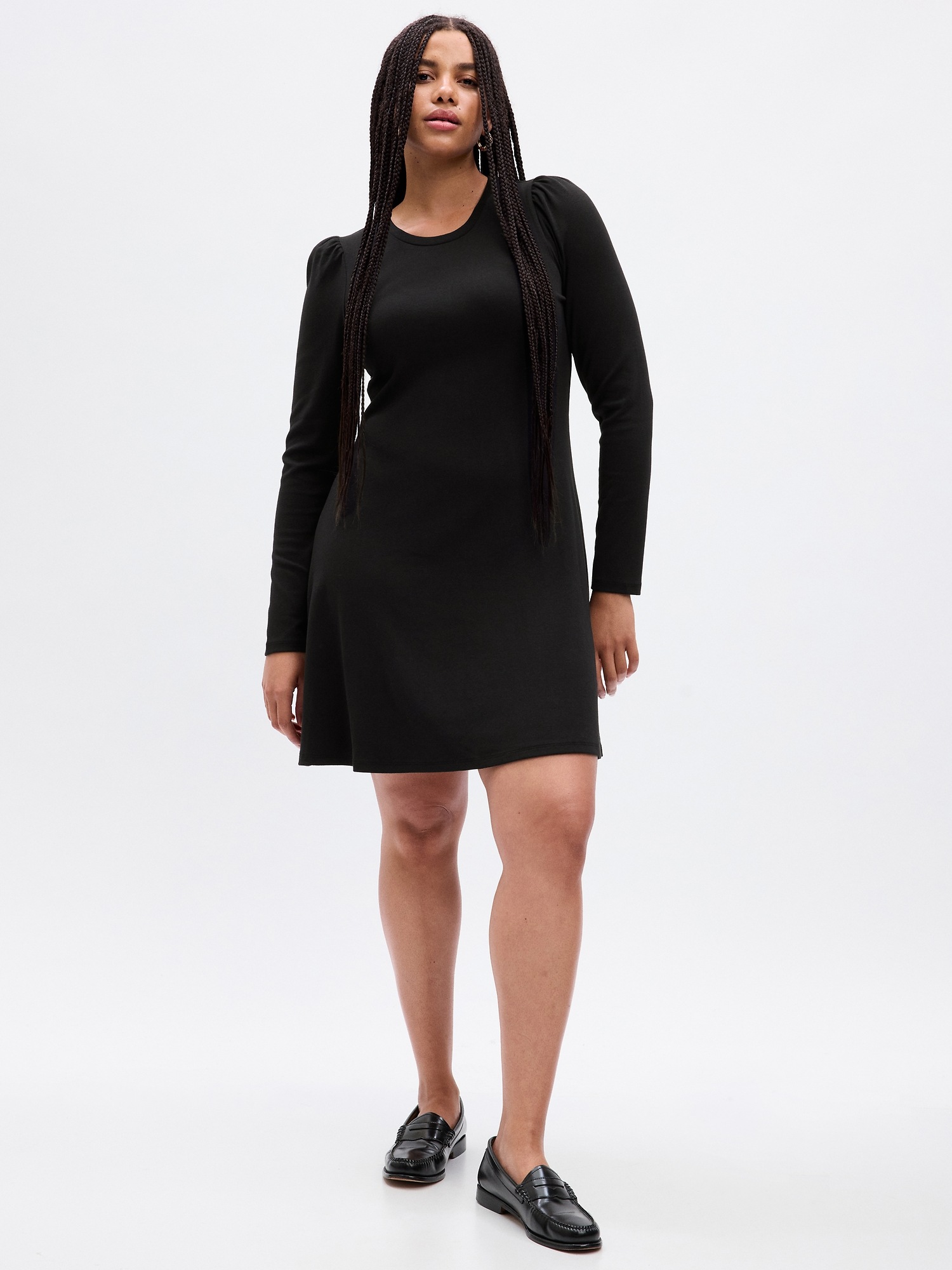 Modern Puff Sleeve Mini Dress | Gap