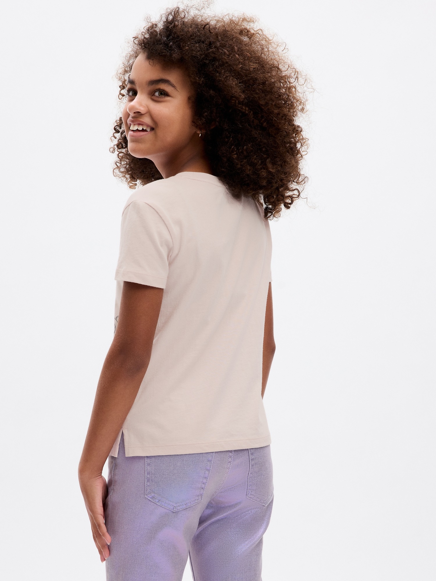 GapKids | Disney Organic Cotton Rhinestone Graphic T-Shirt | Gap