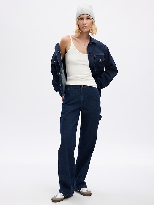 Mini Rib Scoop Tank Top | Gap