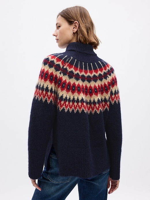 24/7 Split-Hem Fair Isle Sweater | Gap