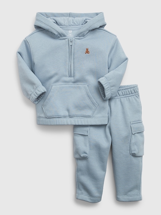 Baby Half-Zip Sweat Set | Gap