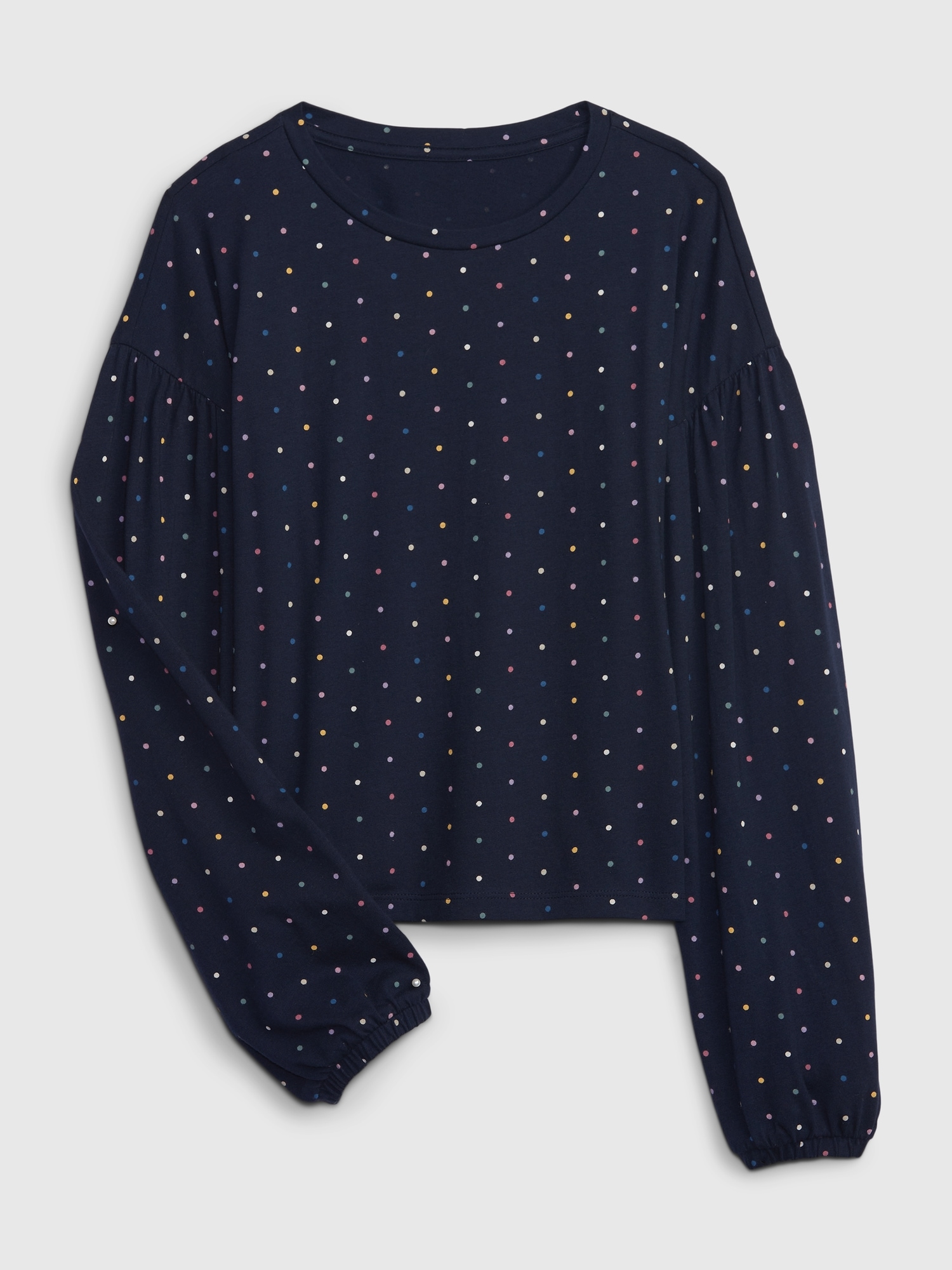 Kids Softspun Balloon Sleeve T-Shirt | Gap