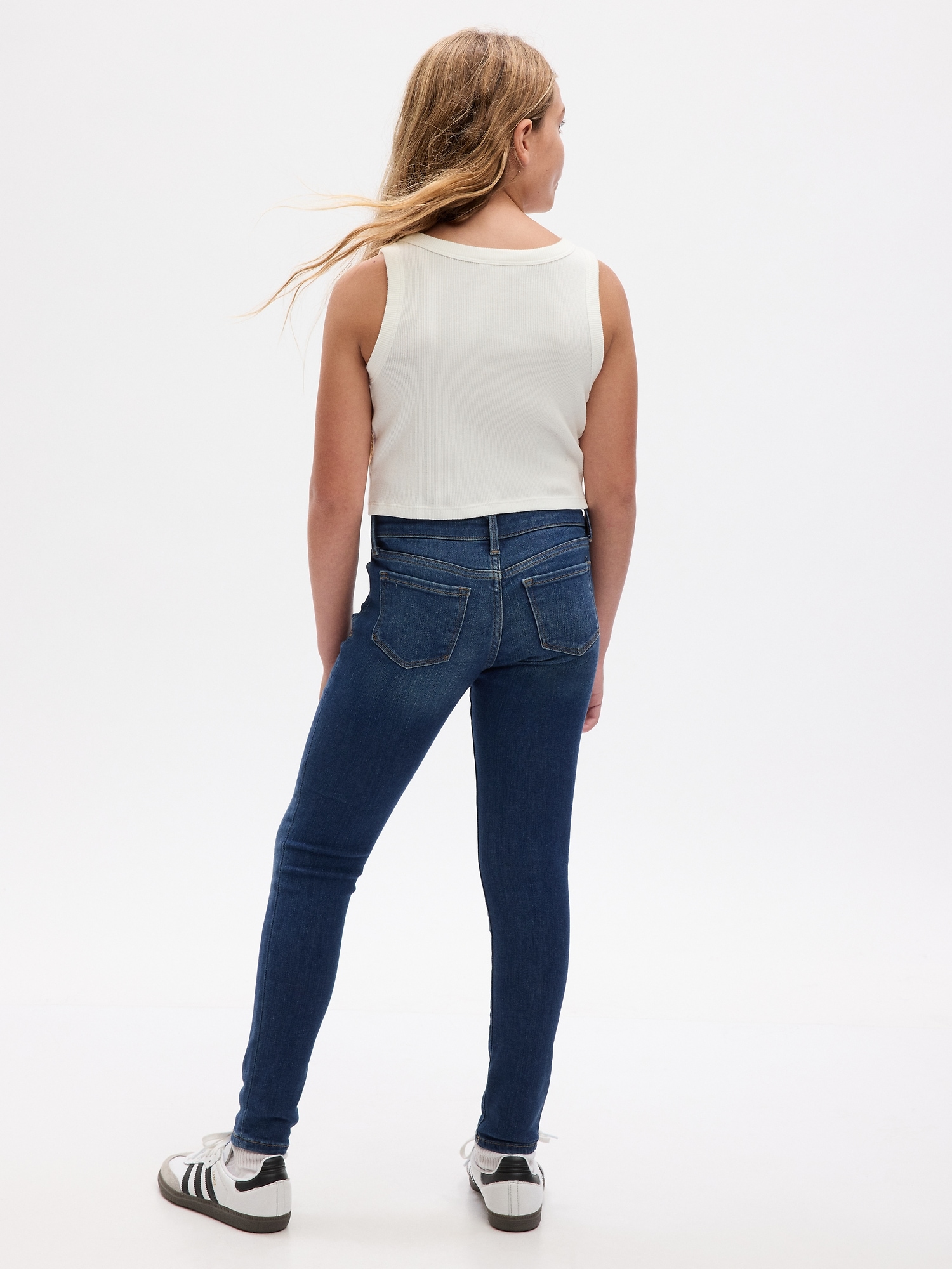 Kids Mid Rise Super Skinny Jeans | Gap