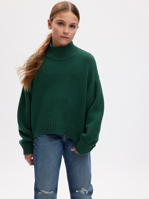 Kids CashSoft Mockneck Sweater | Gap