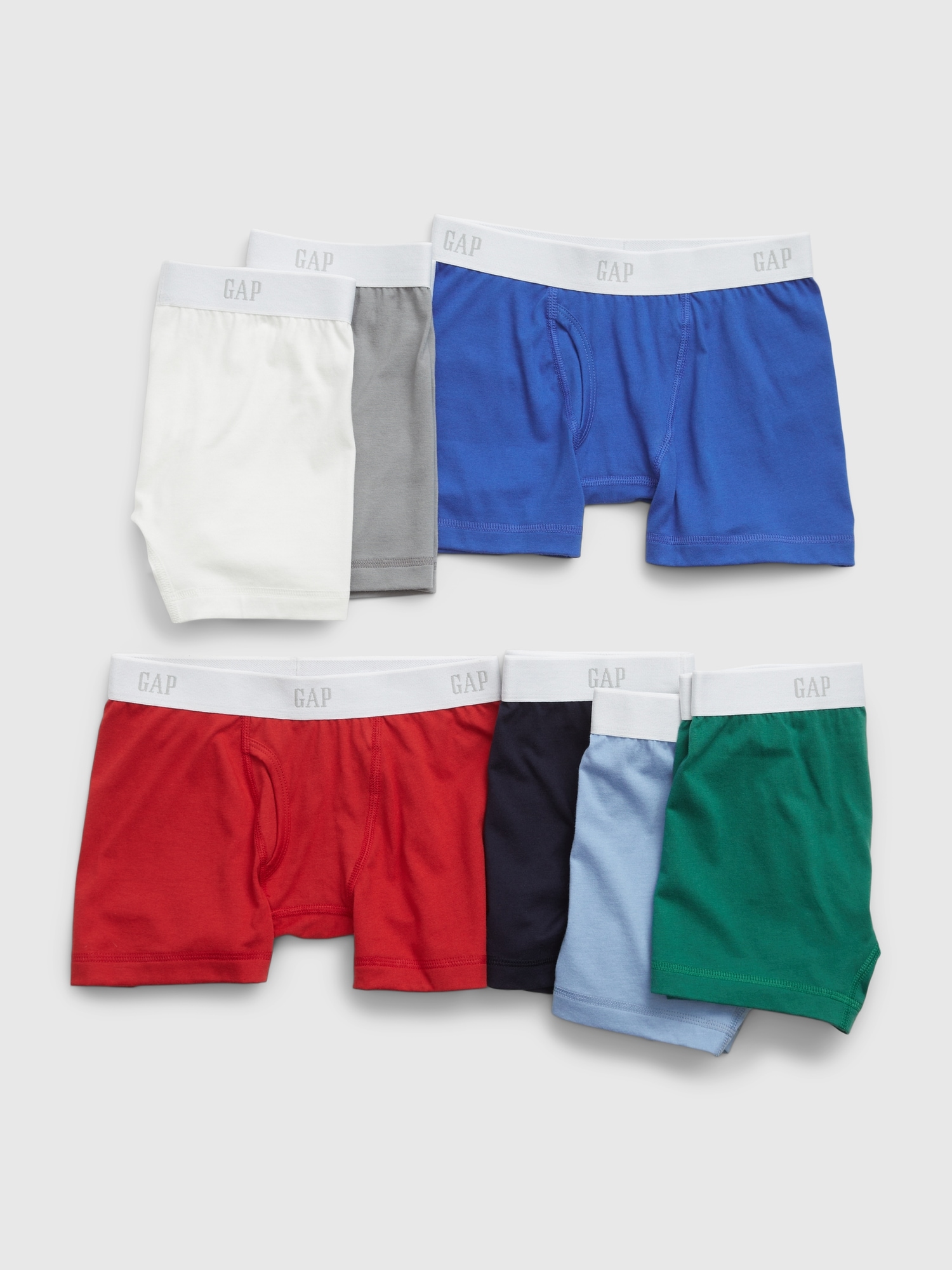 Kids Boxer Briefs (7-Pack) | Gap