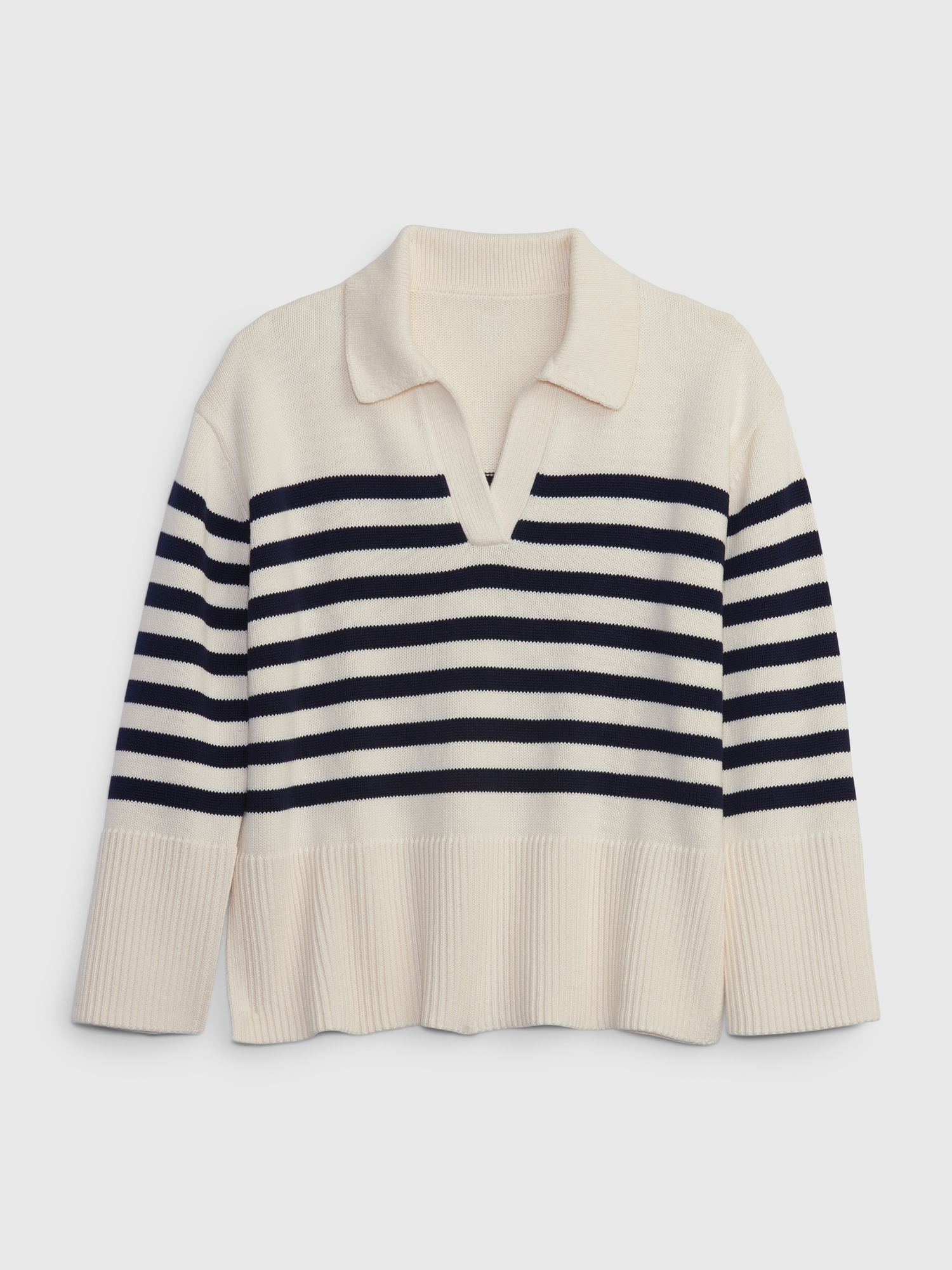 24/7 Split-Hem Polo Sweater | Gap