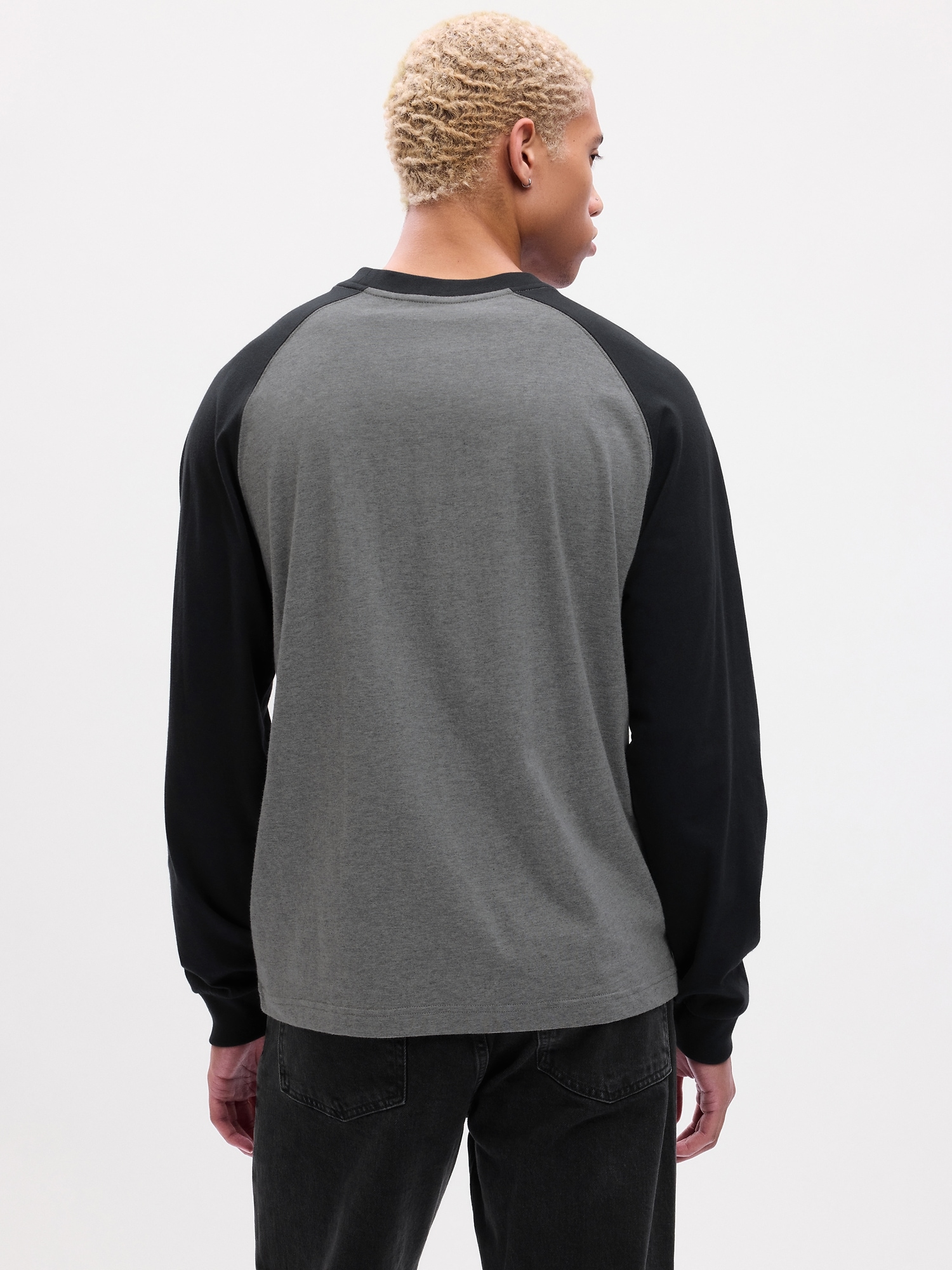 Organic Cotton Raglan T-Shirt | Gap