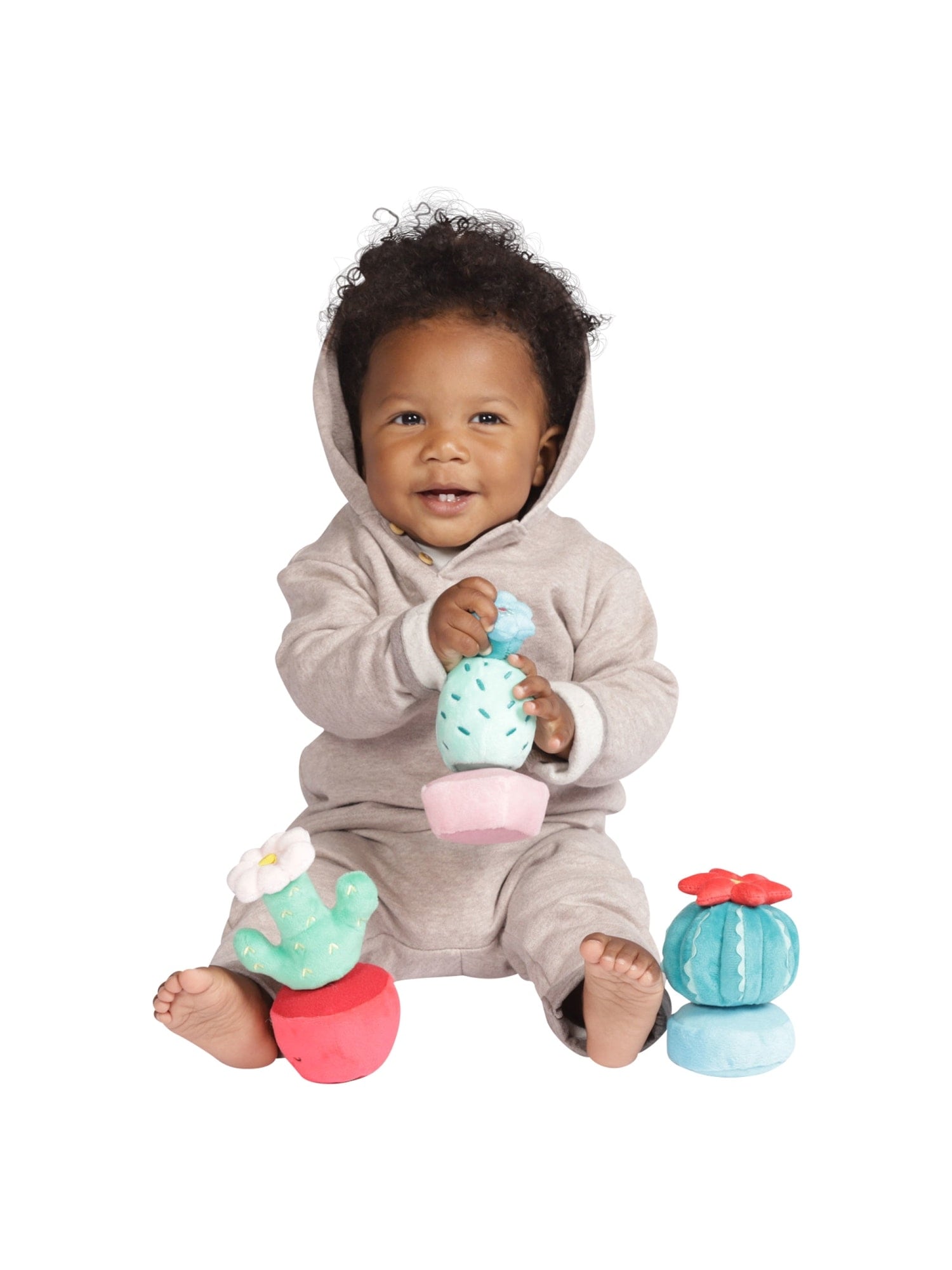 Cactus Garden Mix n Match Magnetic Plush Stacking Toy | Gap