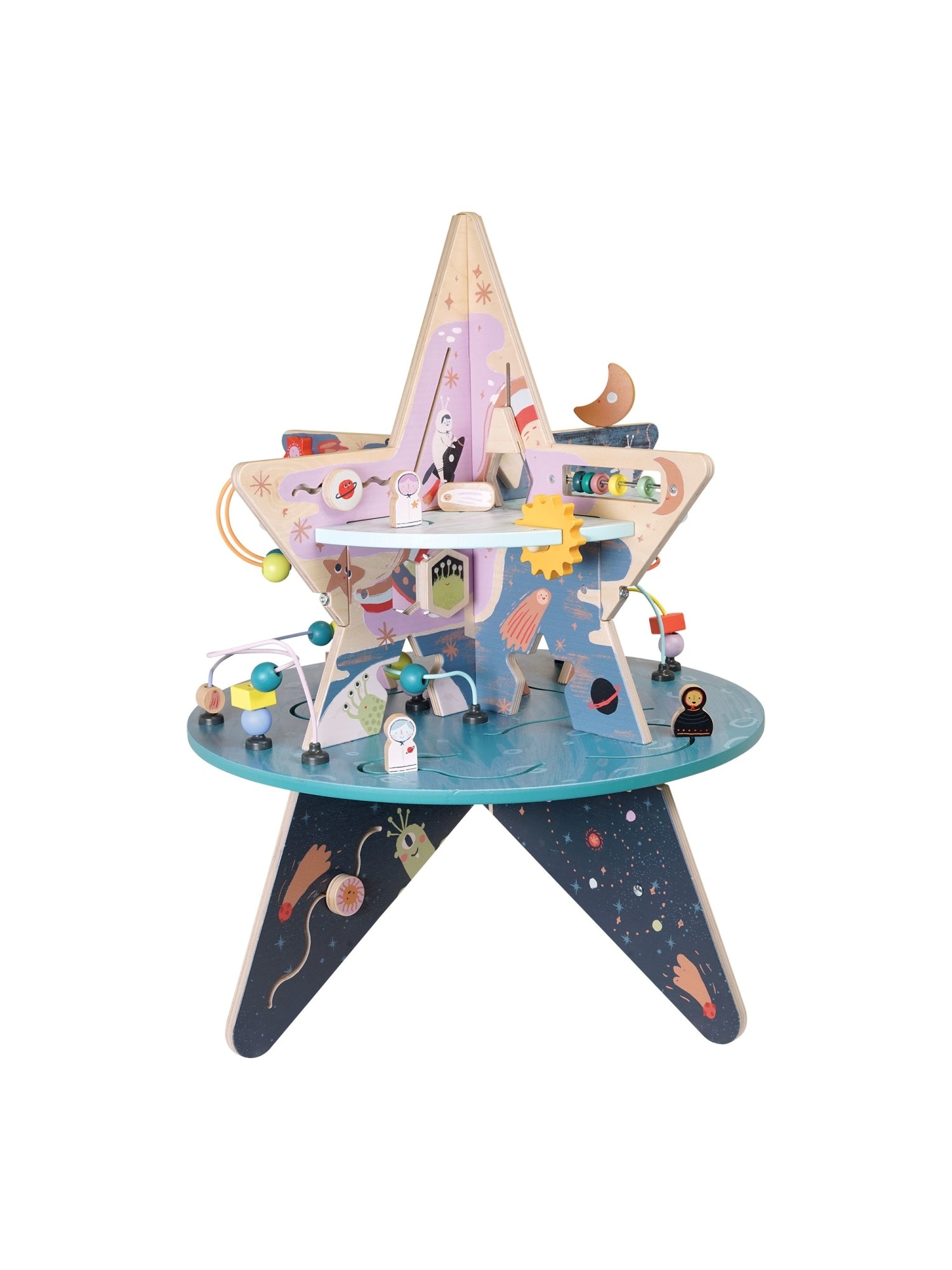 Celestial Star Explorer Toddler Wooden Activity Center | Gap