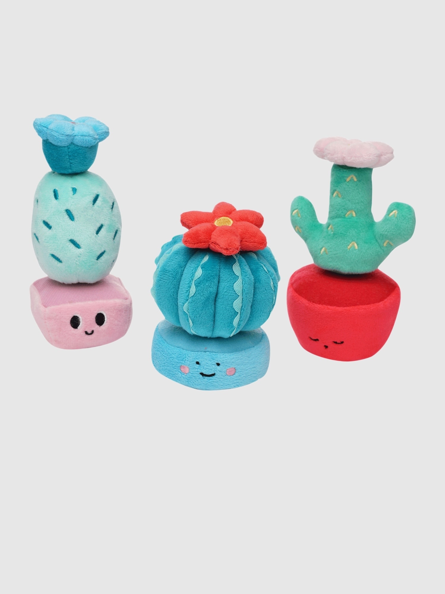 Cactus Garden Mix n Match Magnetic Plush Stacking Toy | Gap