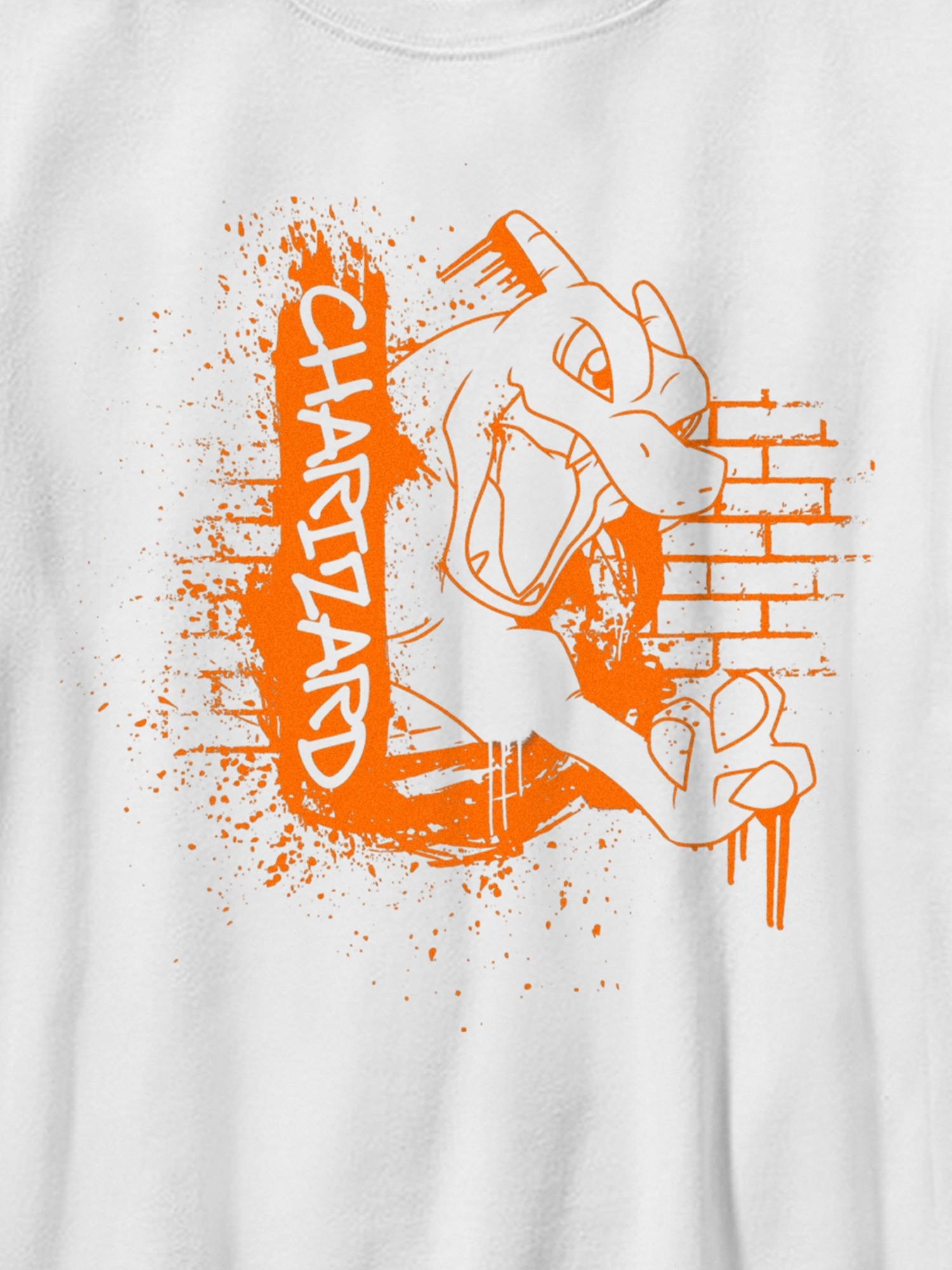 Kids Pokemon Charizard Graffiti Graphic Tee | Gap