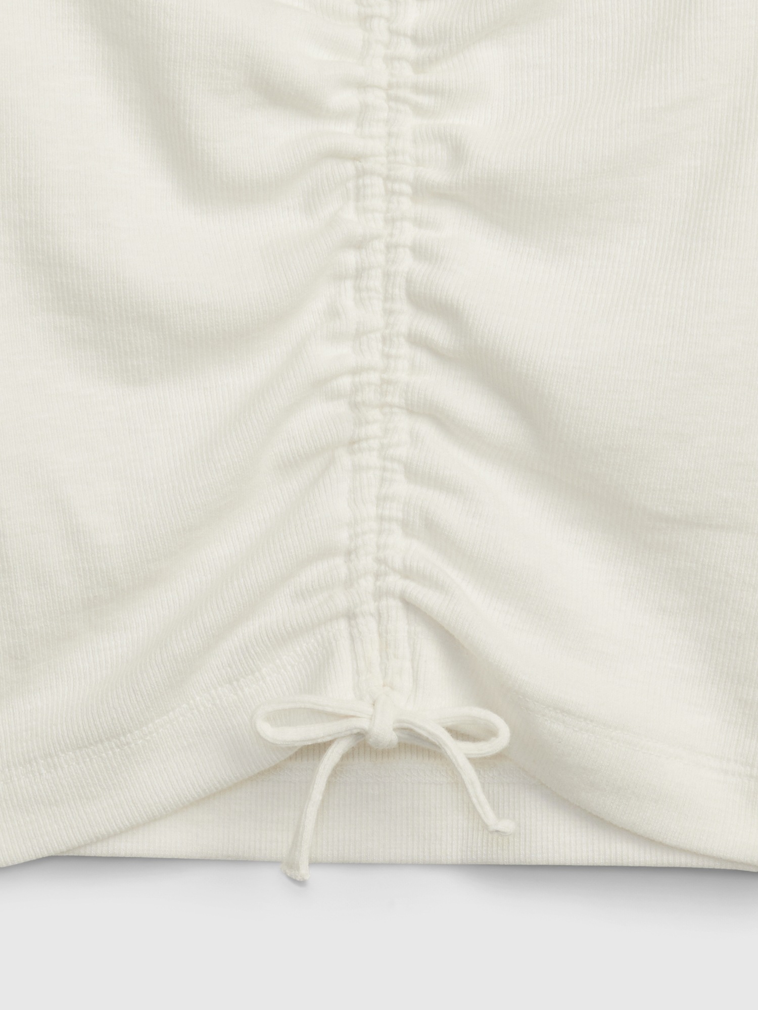 Kids Rib Ruched T-Shirt | Gap