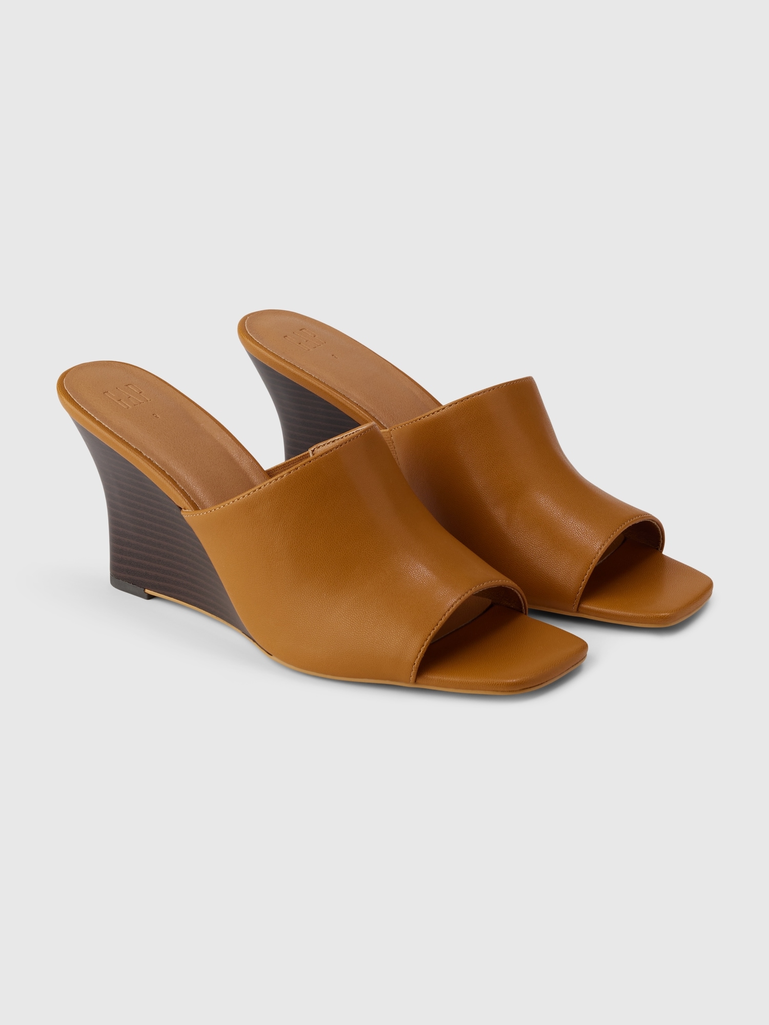 Vegan Leather Wedge Heels | Gap