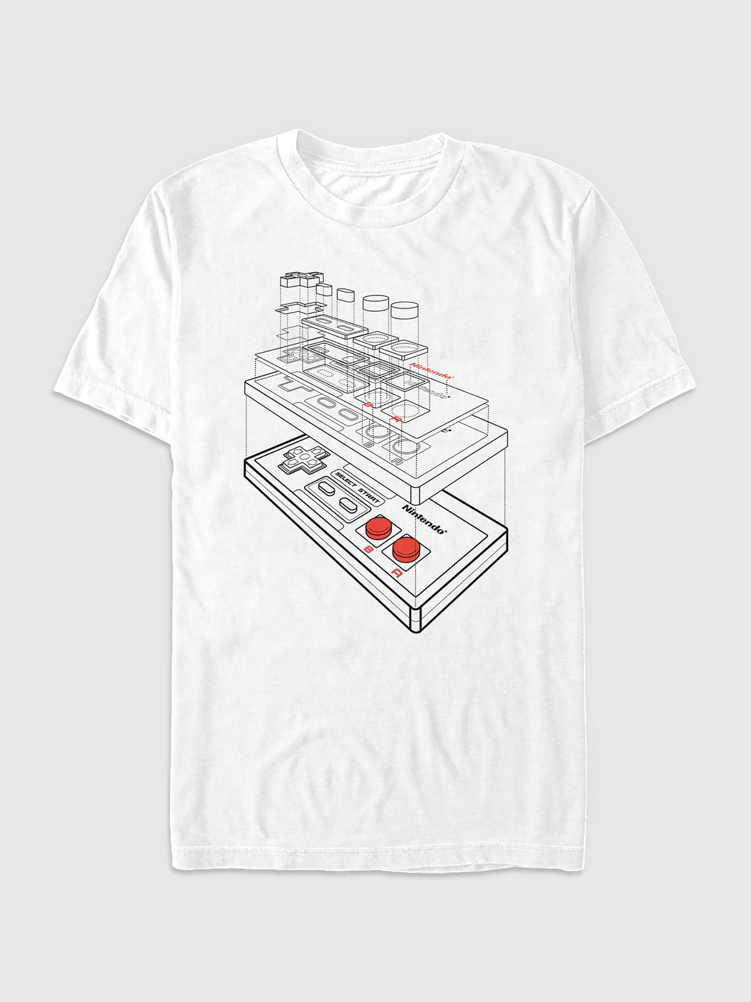Nintendo NES Controller Graphic Tee | Gap