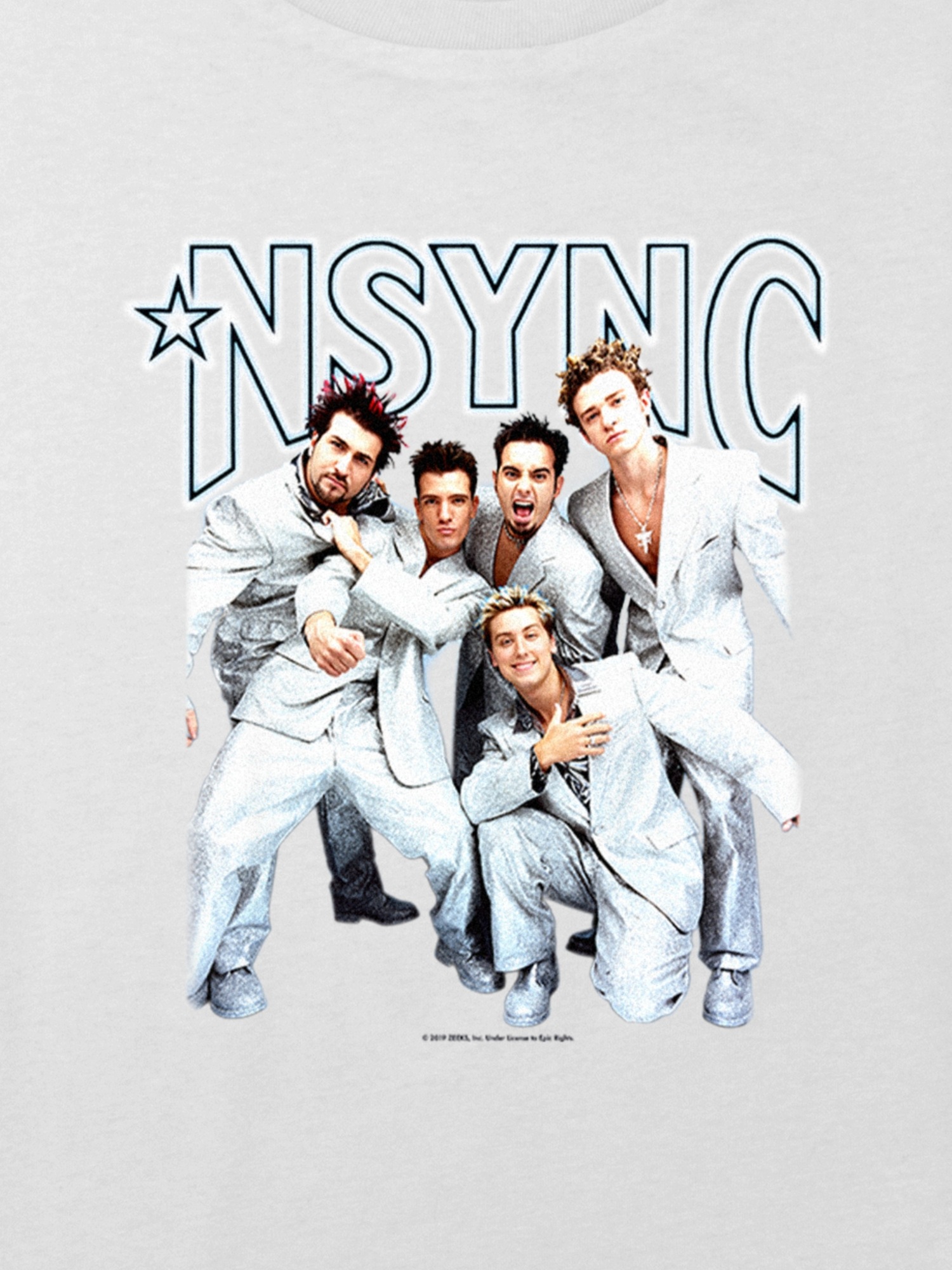 Kids NSYNC Graphic Boxy Crop Tee | Gap