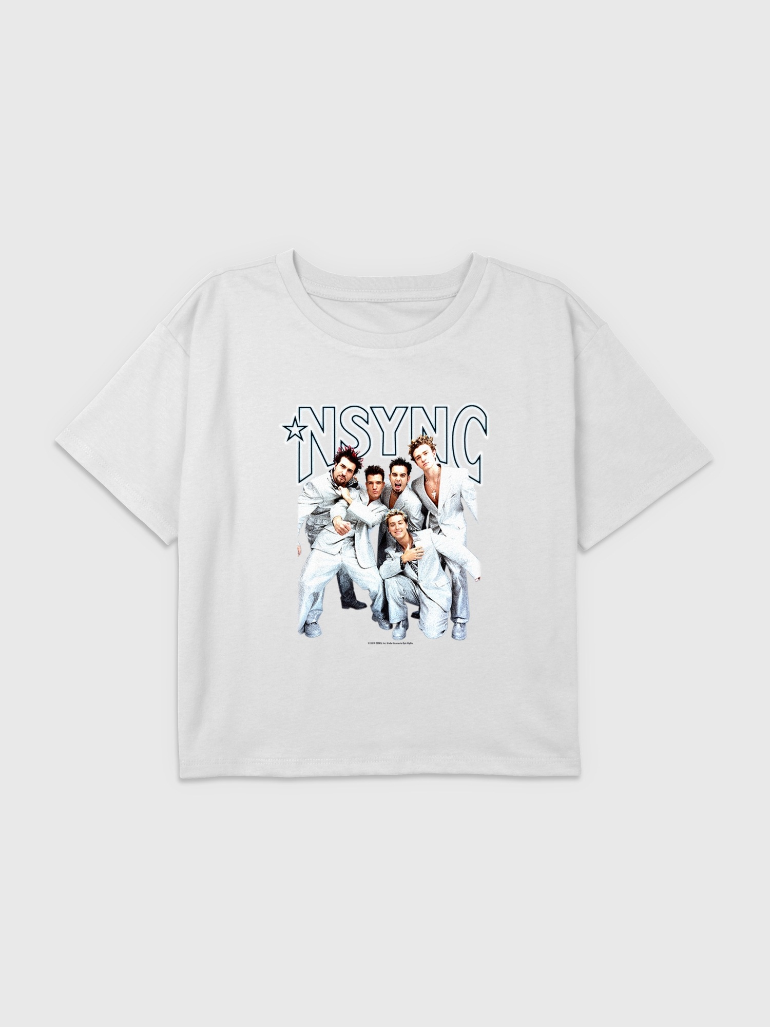 Kids NSYNC Graphic Boxy Crop Tee | Gap