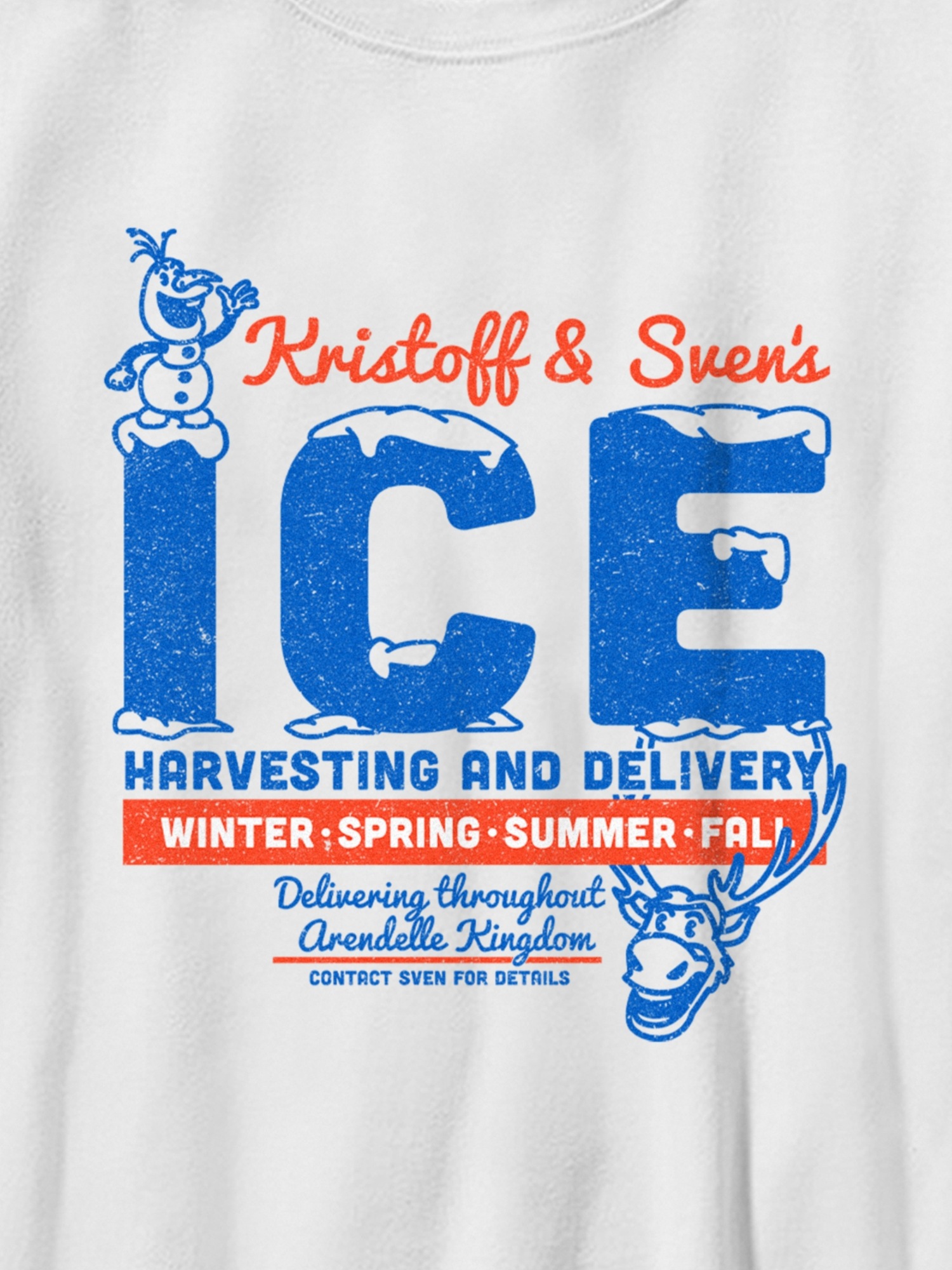 Kids Frozen Kristoff Ice Harvesting Graphic Tee | Gap