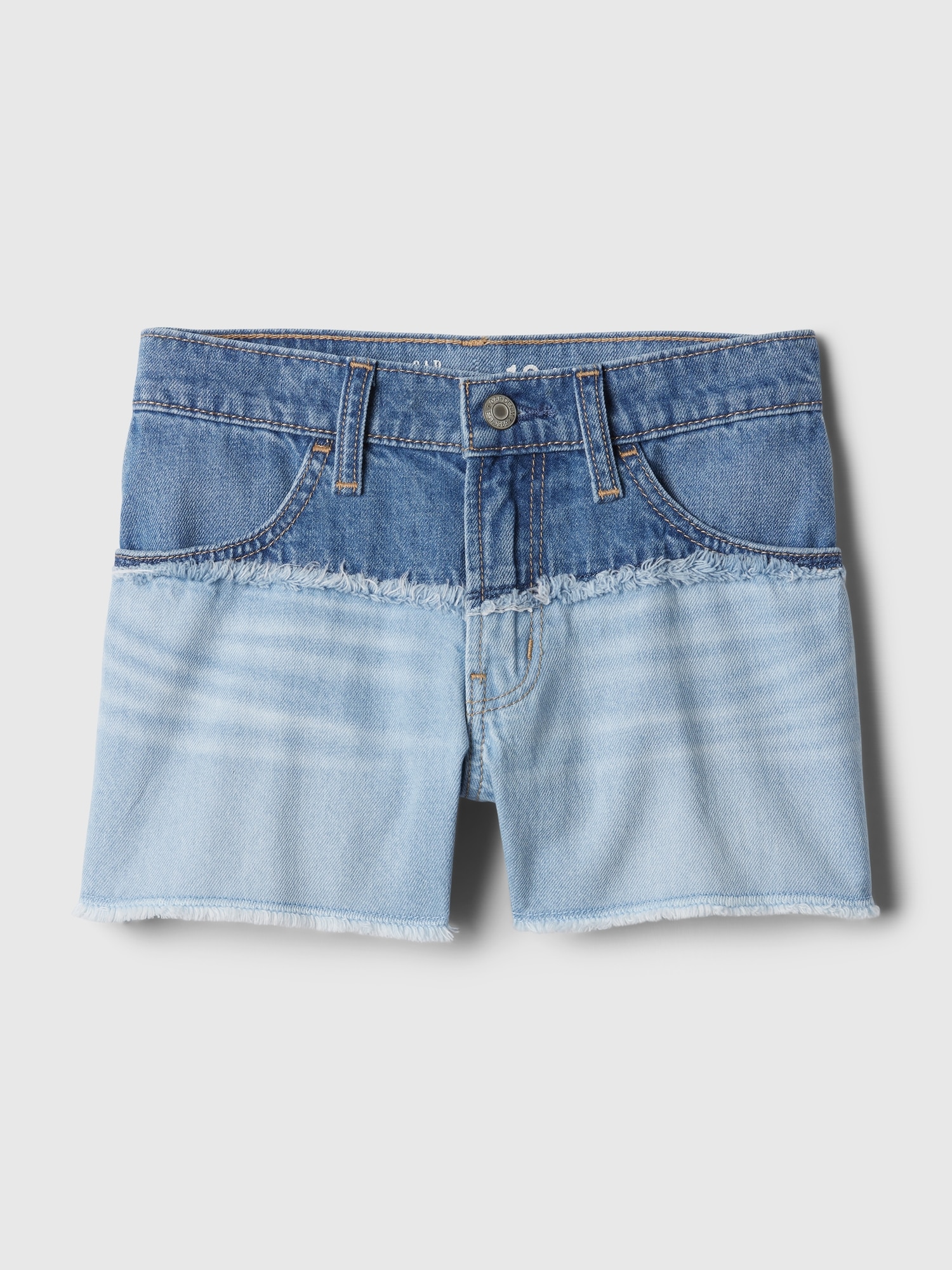 Kids Low Rise Stride Denim Shorts | Gap