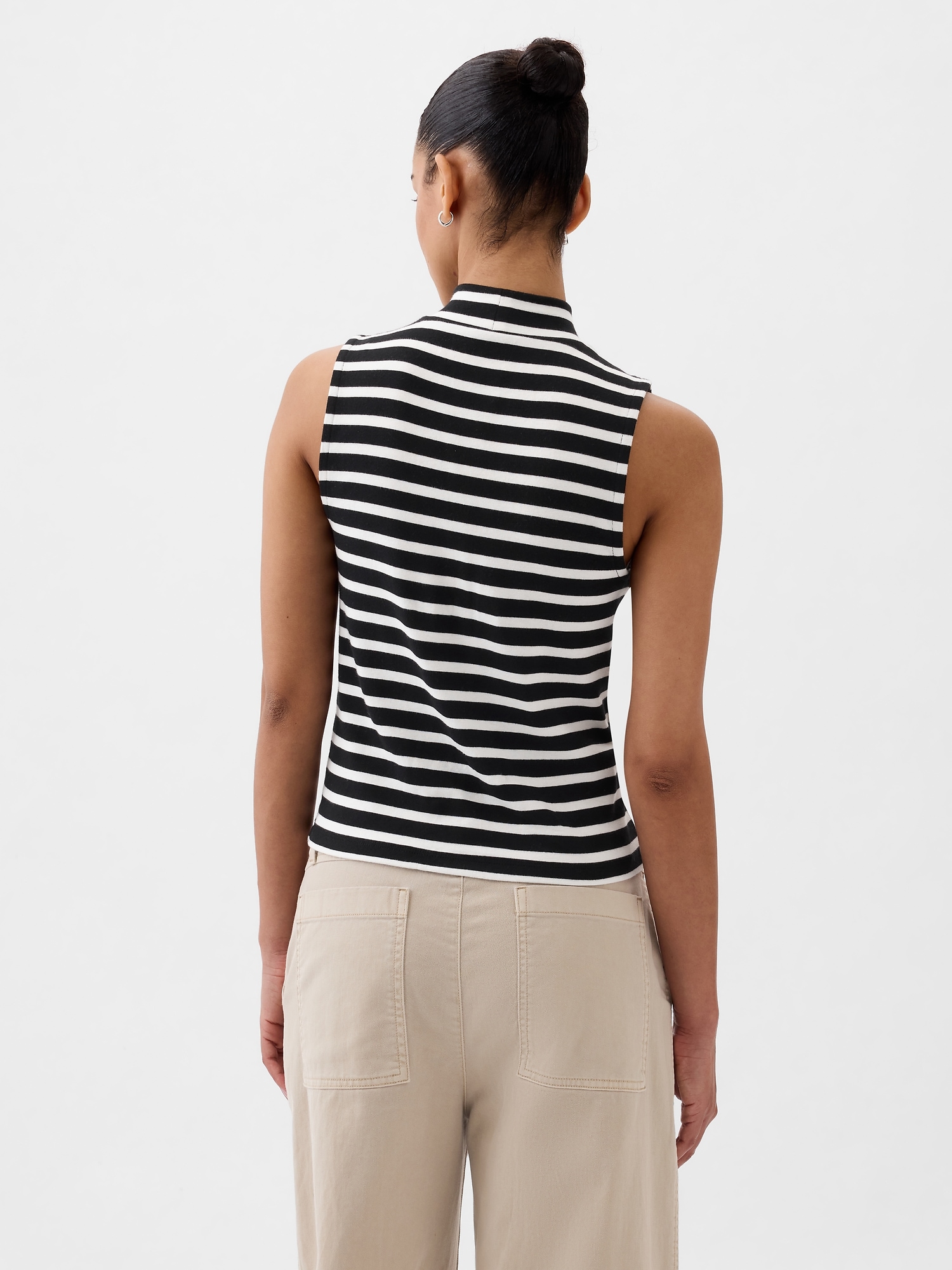 Modern Mockneck Tank Top | Gap