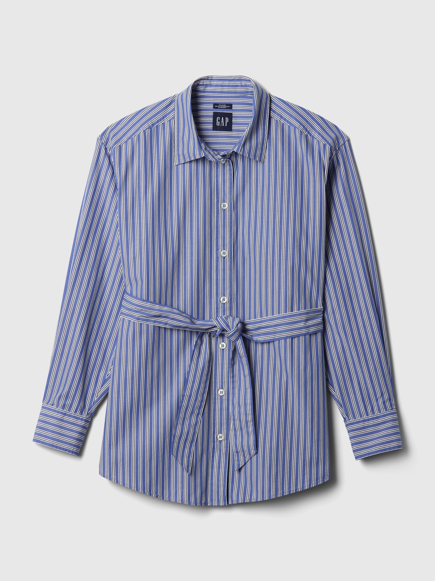 Organic Cotton Belted Big Shirt Gap organic-cotton-belted-big-shirt-gap