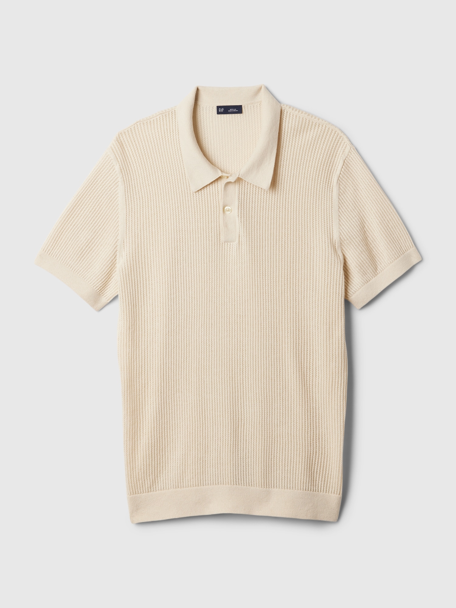 Crochet Polo Shirt | Gap