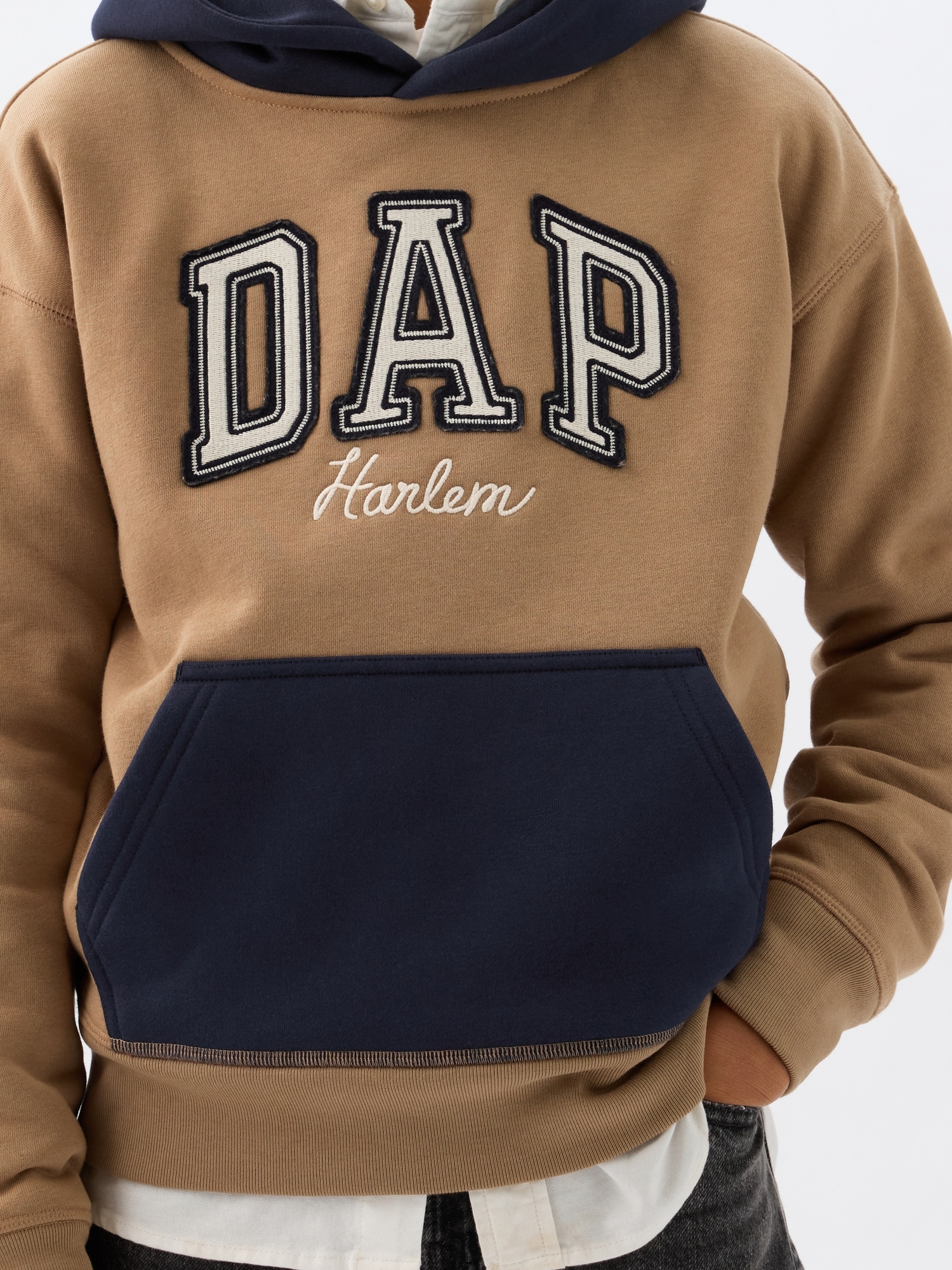 GAP × DAP Kids Colorblock Logo Hoodie | Gap