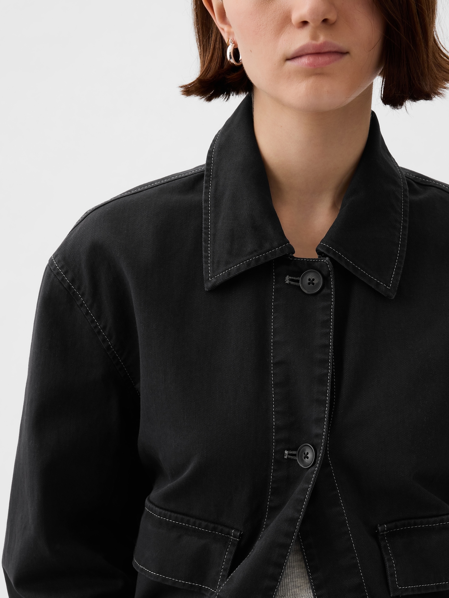 Relaxed Utility Jacket | Gap