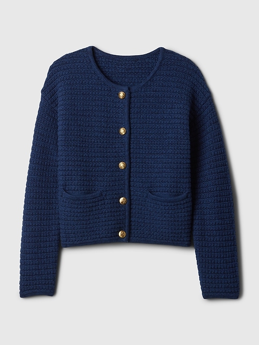 Textured Sweater Jacket | Gap