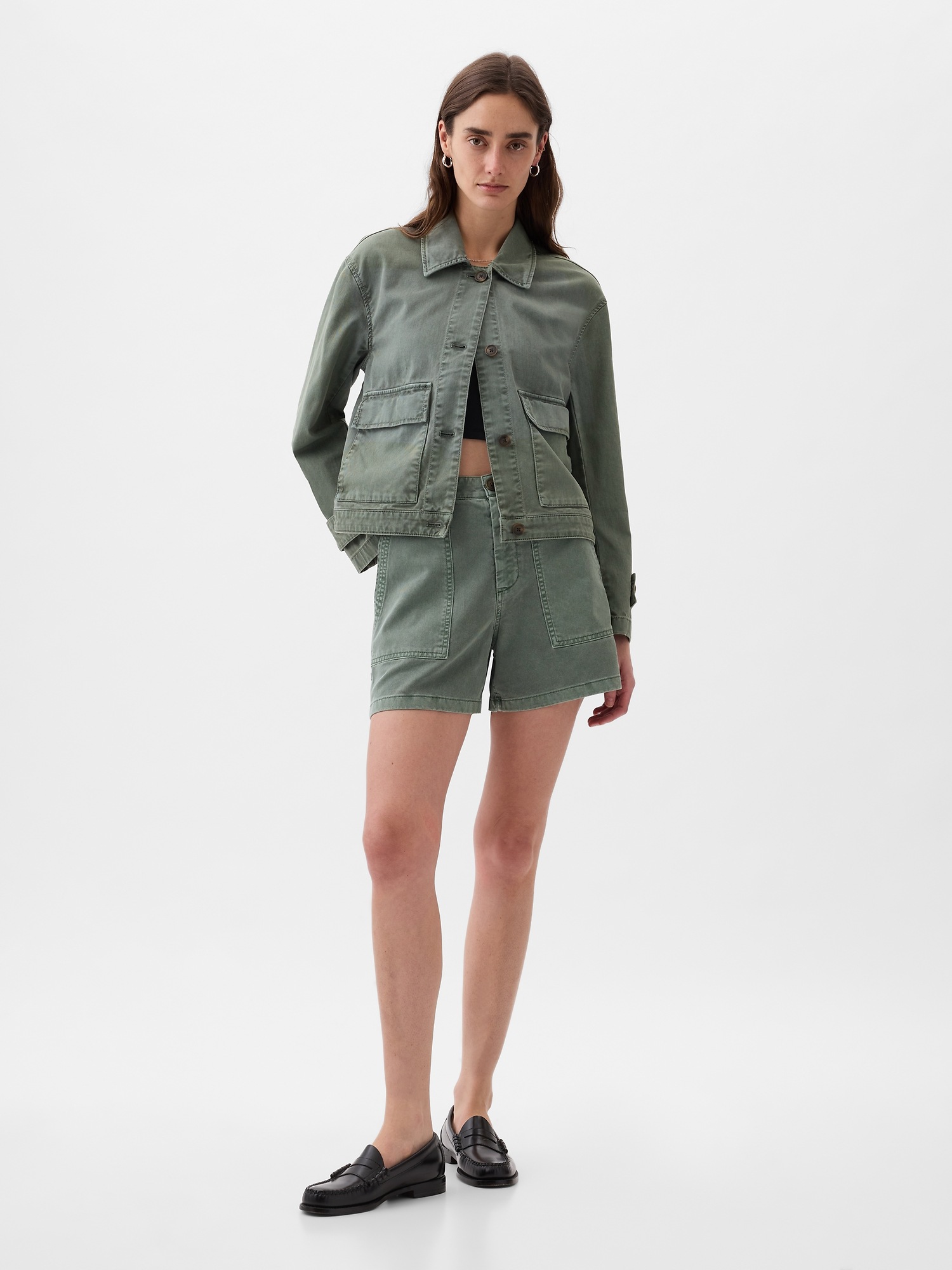 Relaxed Utility Jacket | Gap