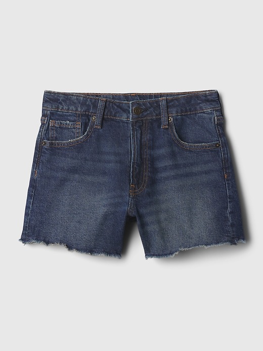 Kids High-Rise Denim Shorts | Gap