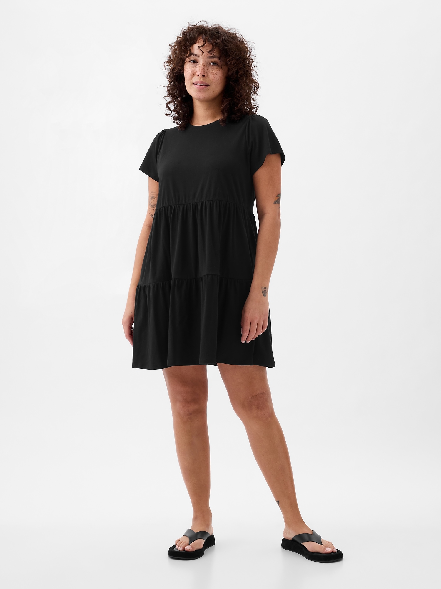 Tiered Mini Dress | Gap
