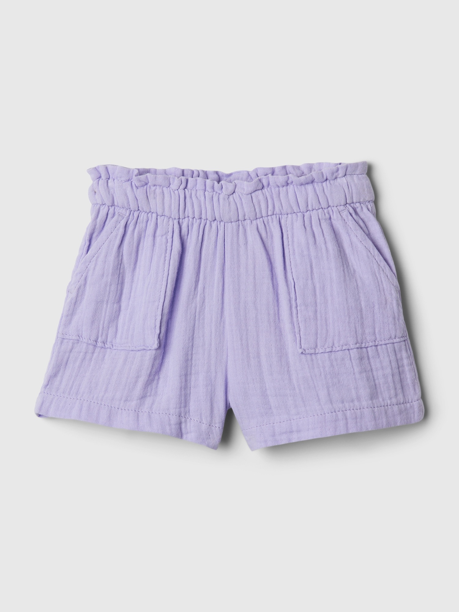 babyGap Crinkle Gauze Pull-On Shorts | Gap