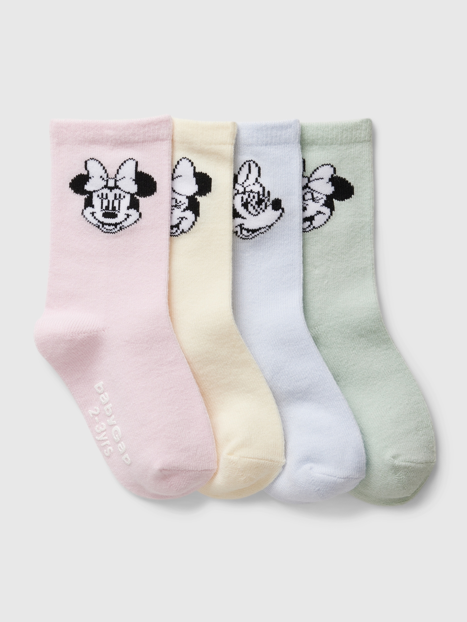 babyGap | Disney Minnie Mouse Crew Socks (4-Pack) | Gap