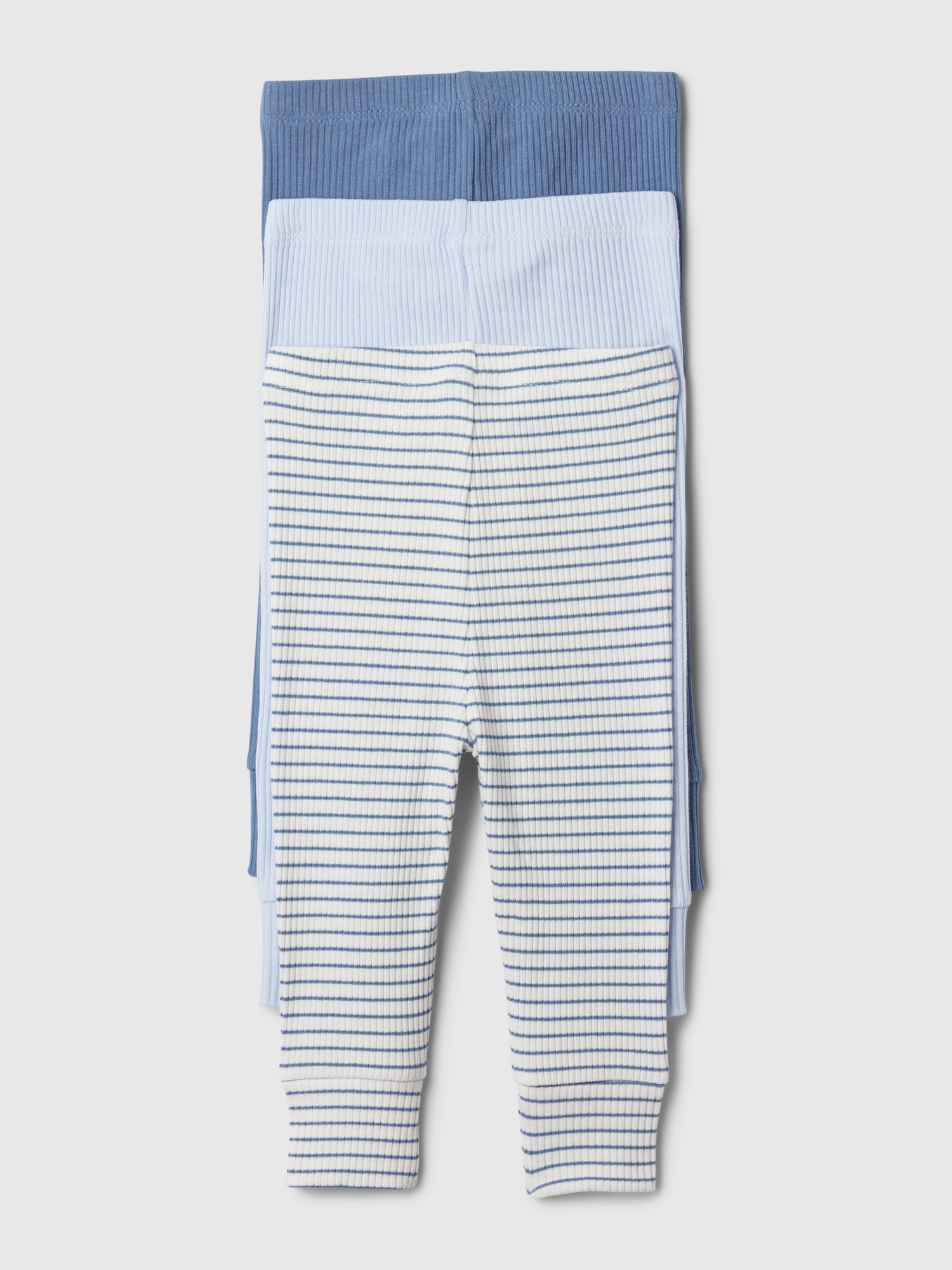 Baby First Favorites TinyRib Pants (3-Pack) | Gap