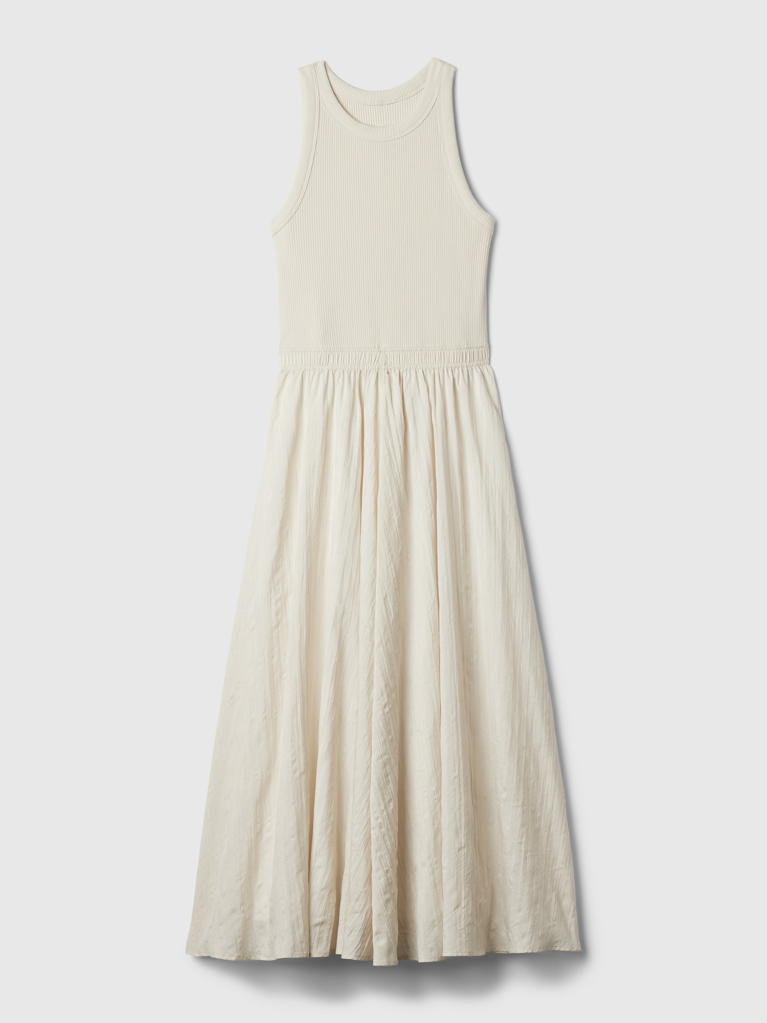 Textured Crinkle Midi Dress | Gap