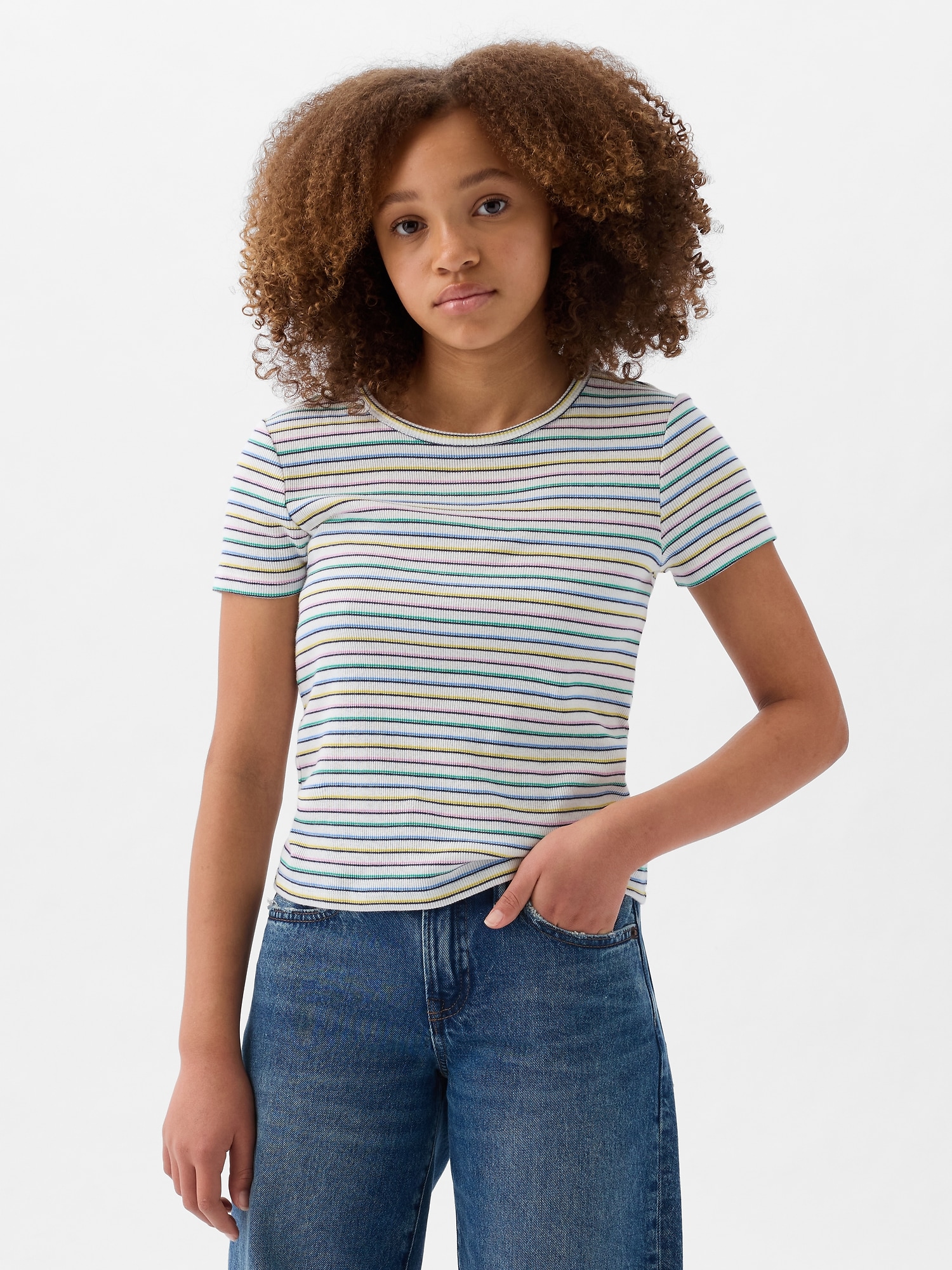 Kids Rib T-Shirt | Gap