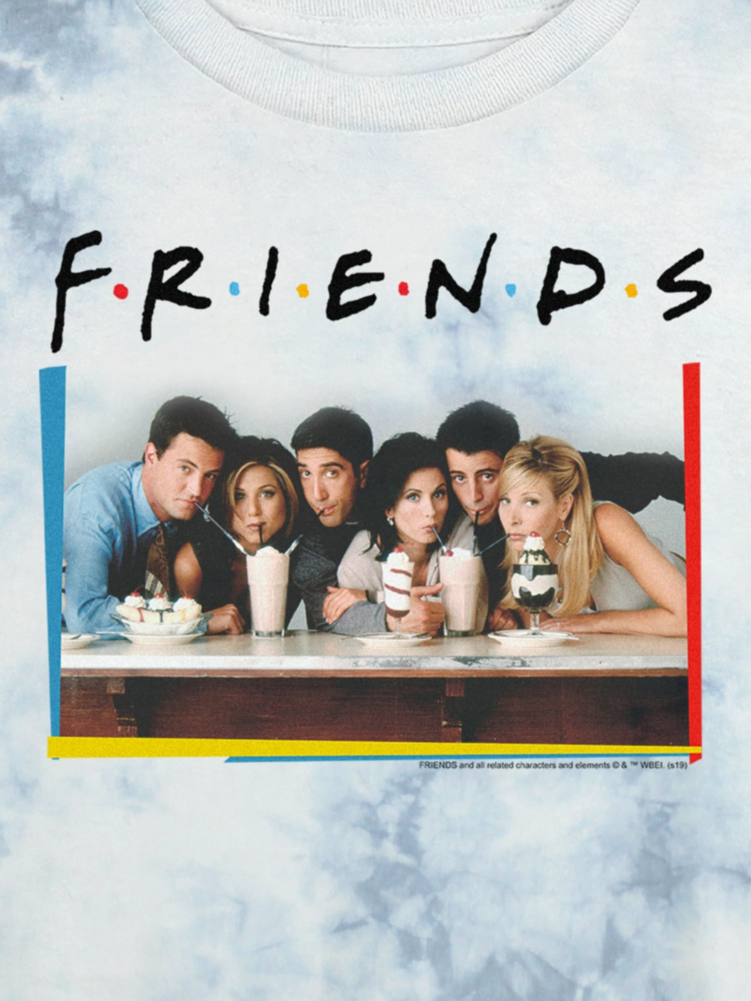 Friends Graphic Boxy Cropped Tee | Gap