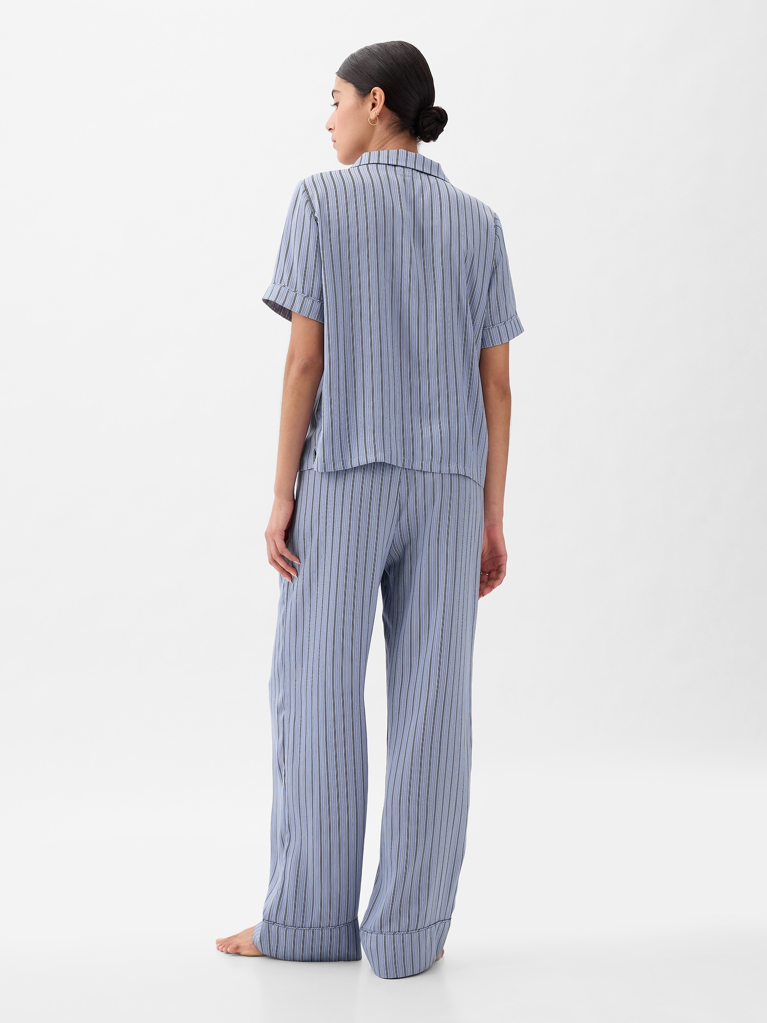 Satin PJ Shirt | Gap