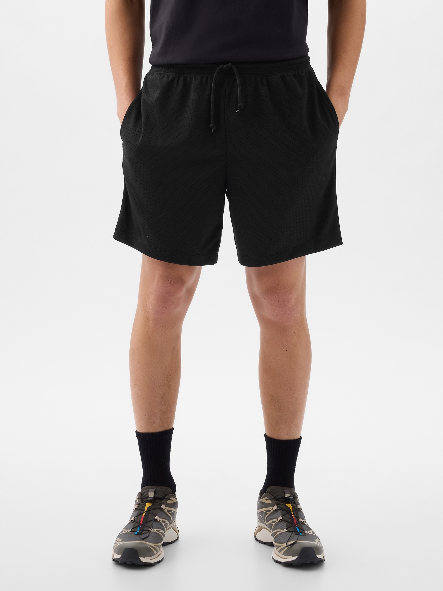 7" Mesh Shorts with E-Waist | Gap
