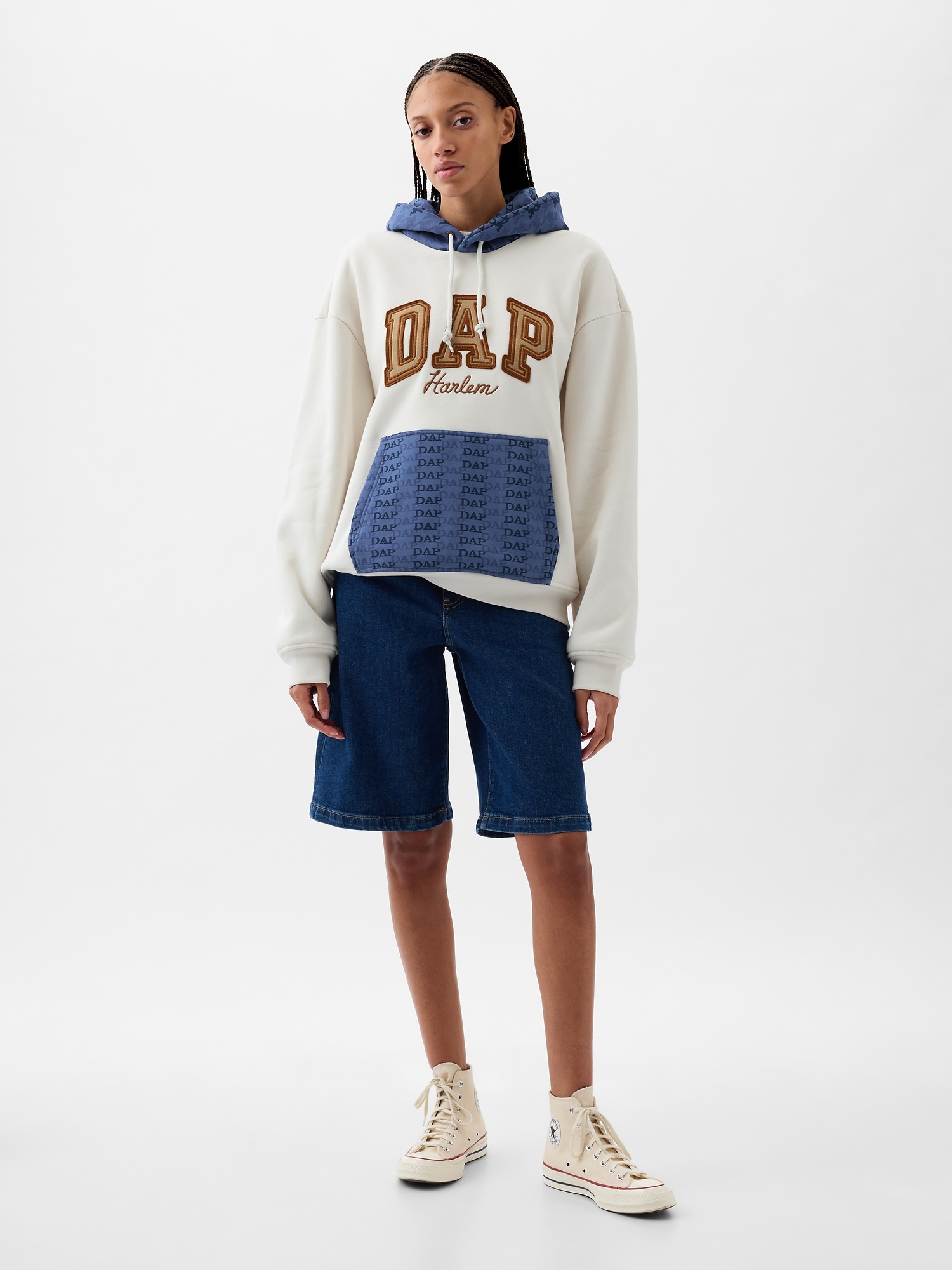 GAP × DAP Colorblock Logo Hoodie | Gap